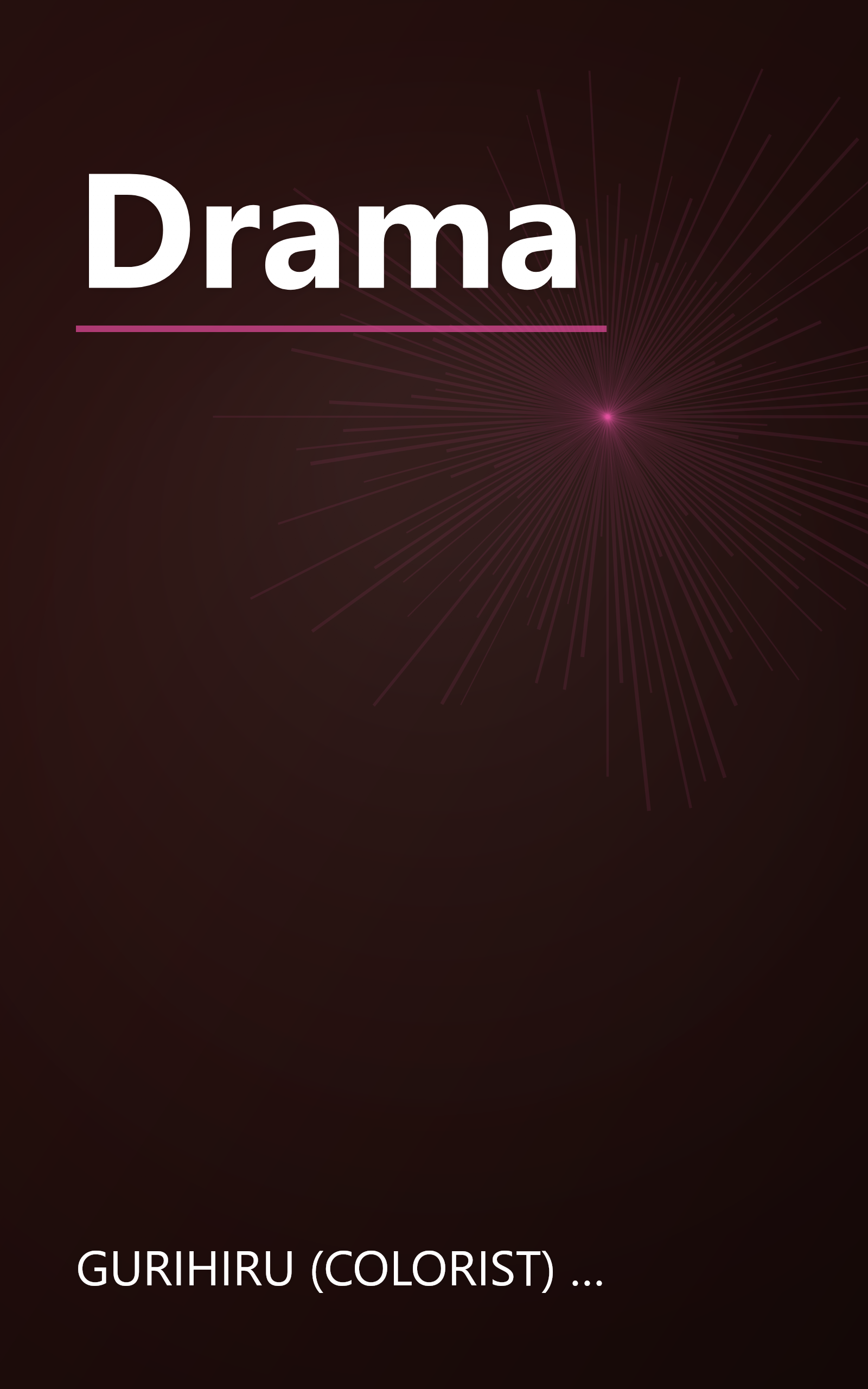 Drama book cover