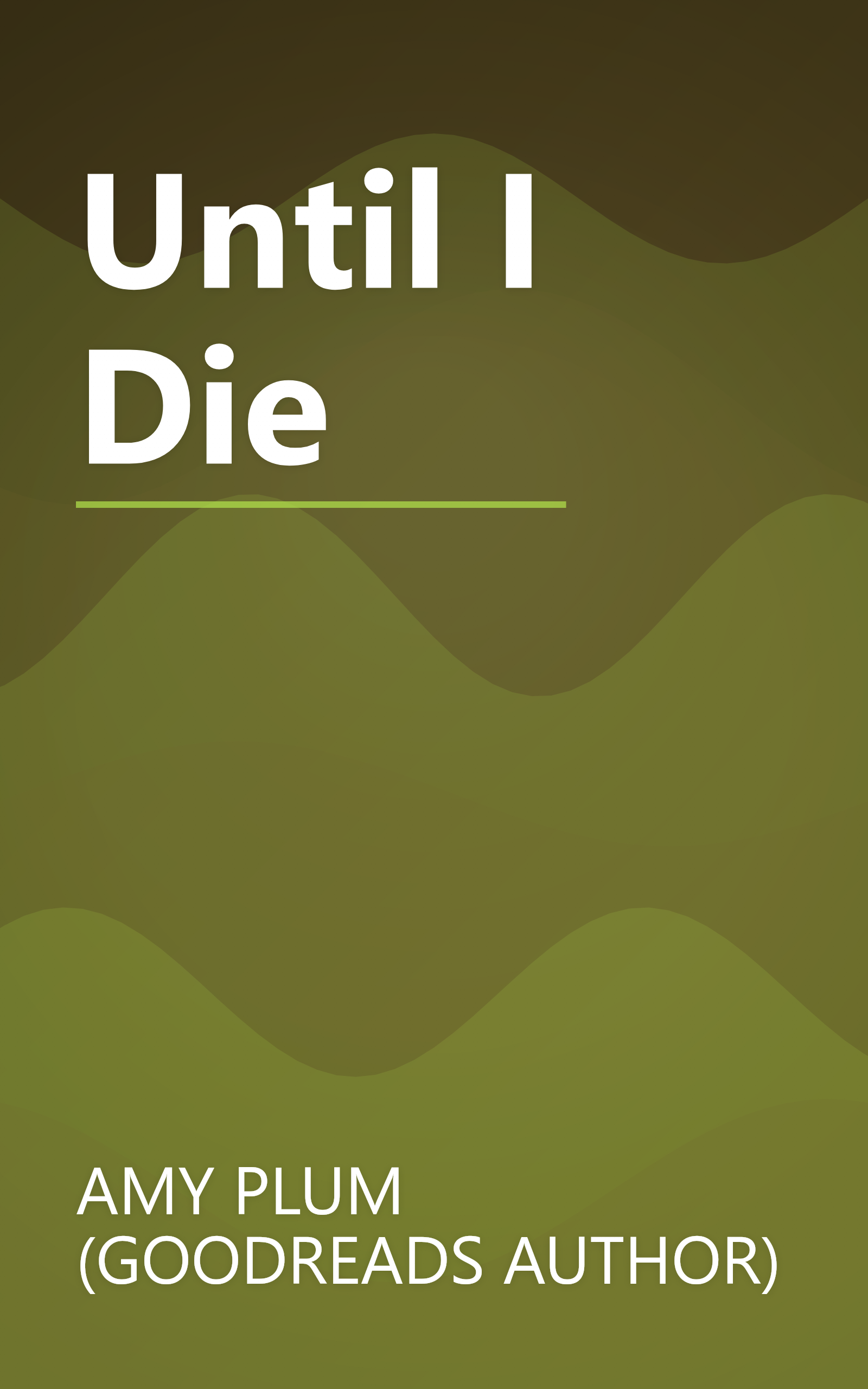 Until I Die book cover