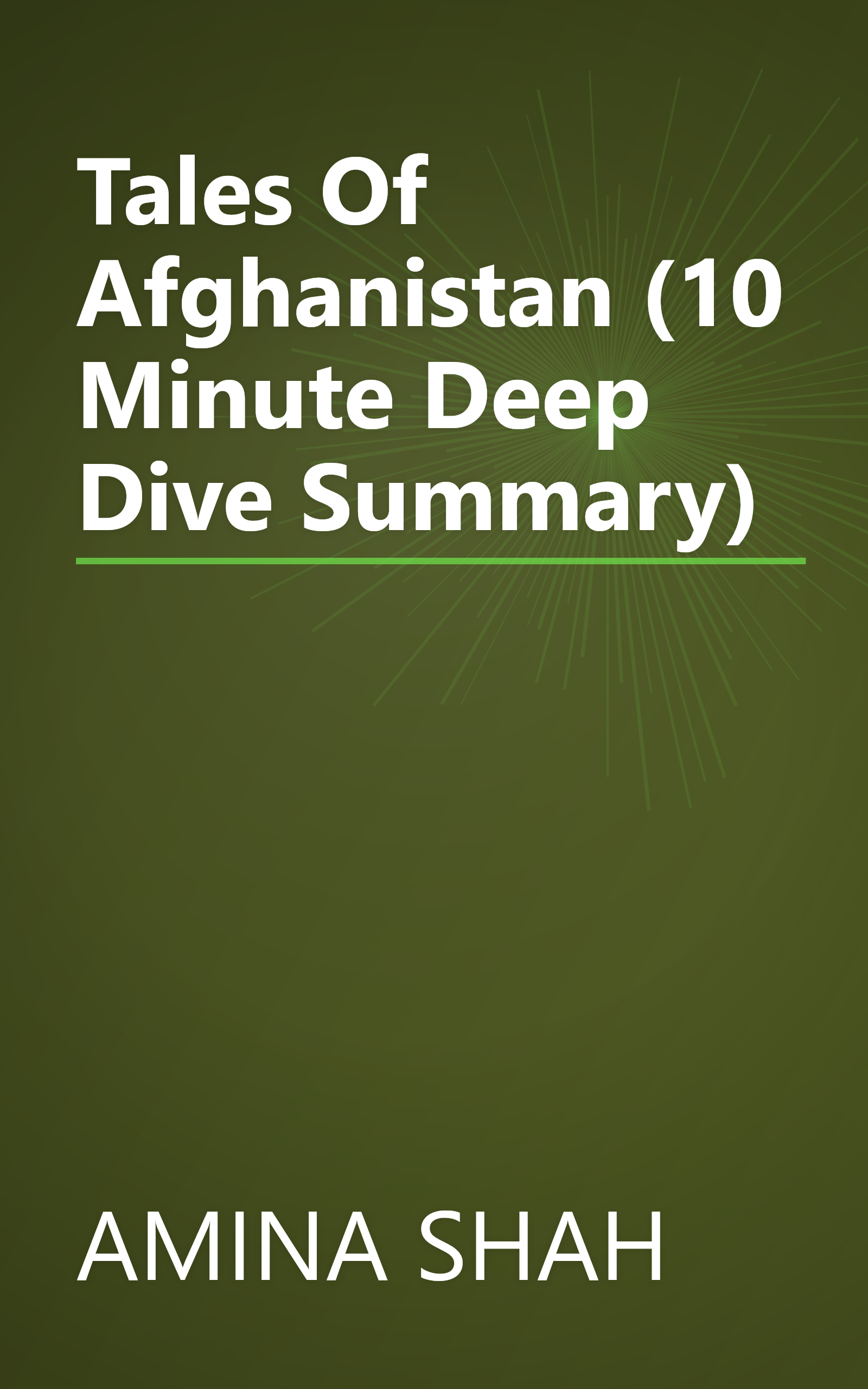 Tales Of Afghanistan (10 Minute   Deep Dive Summary) book cover