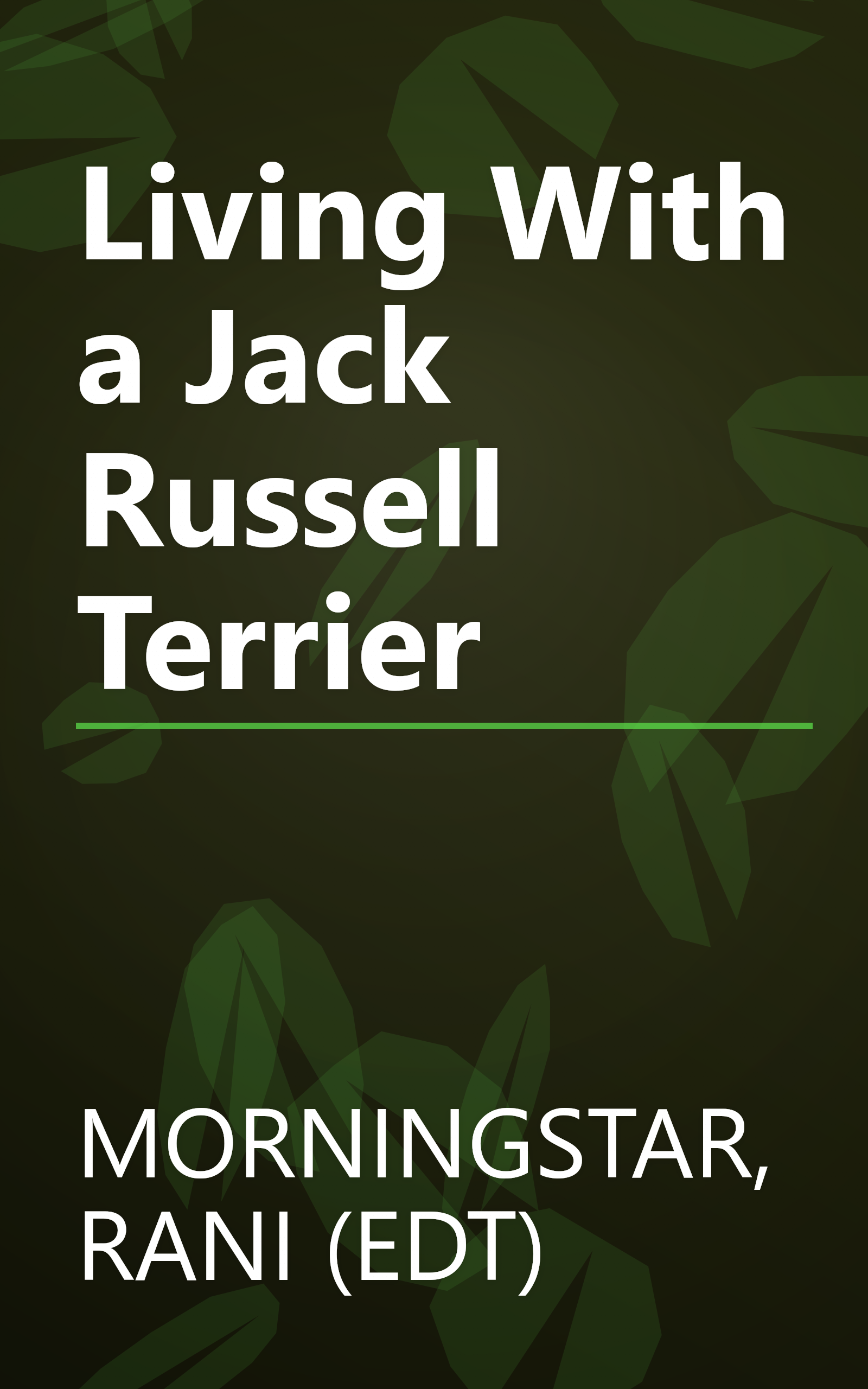 Living With a Jack Russell Terrier book cover