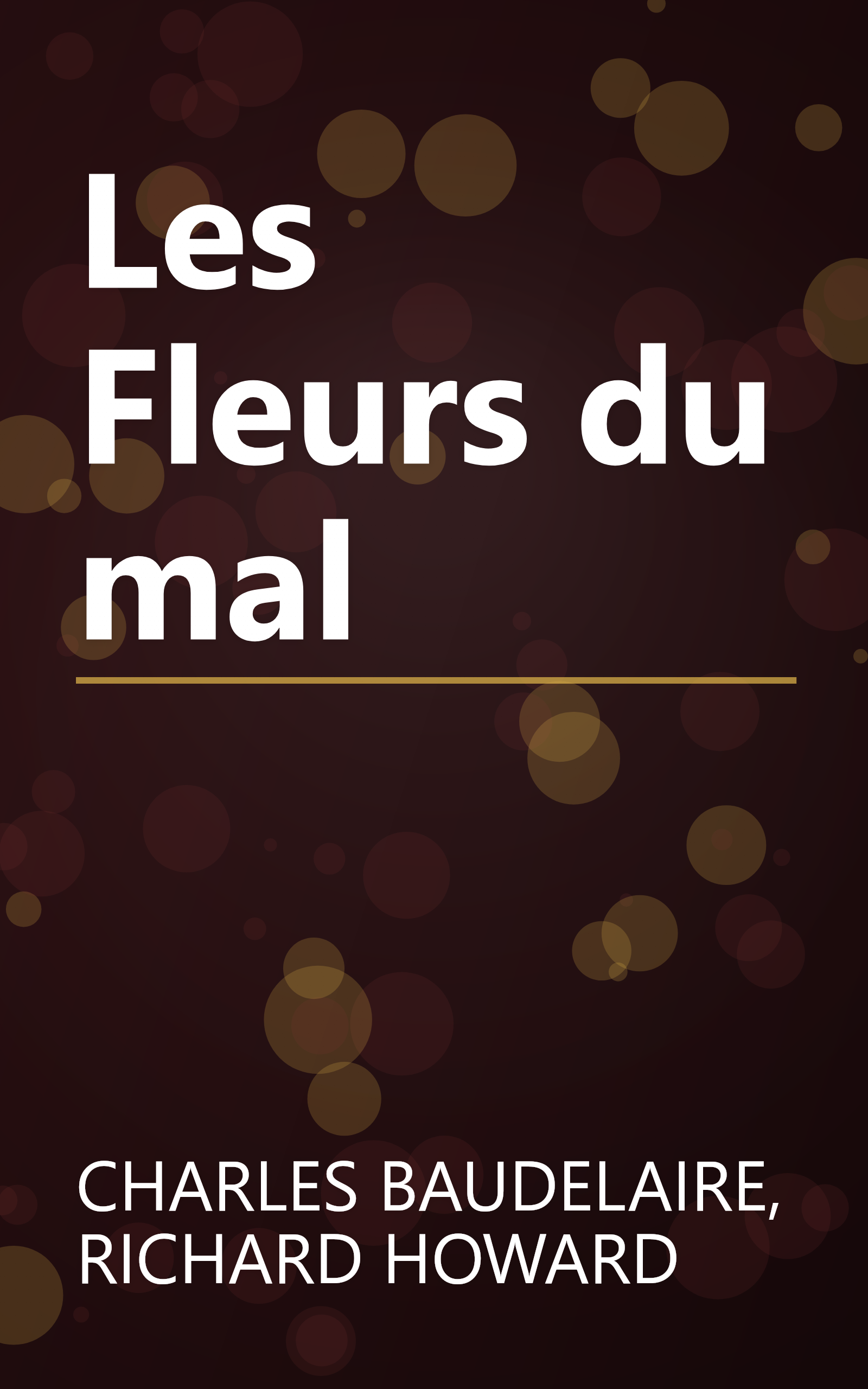 Les Fleurs du mal book cover