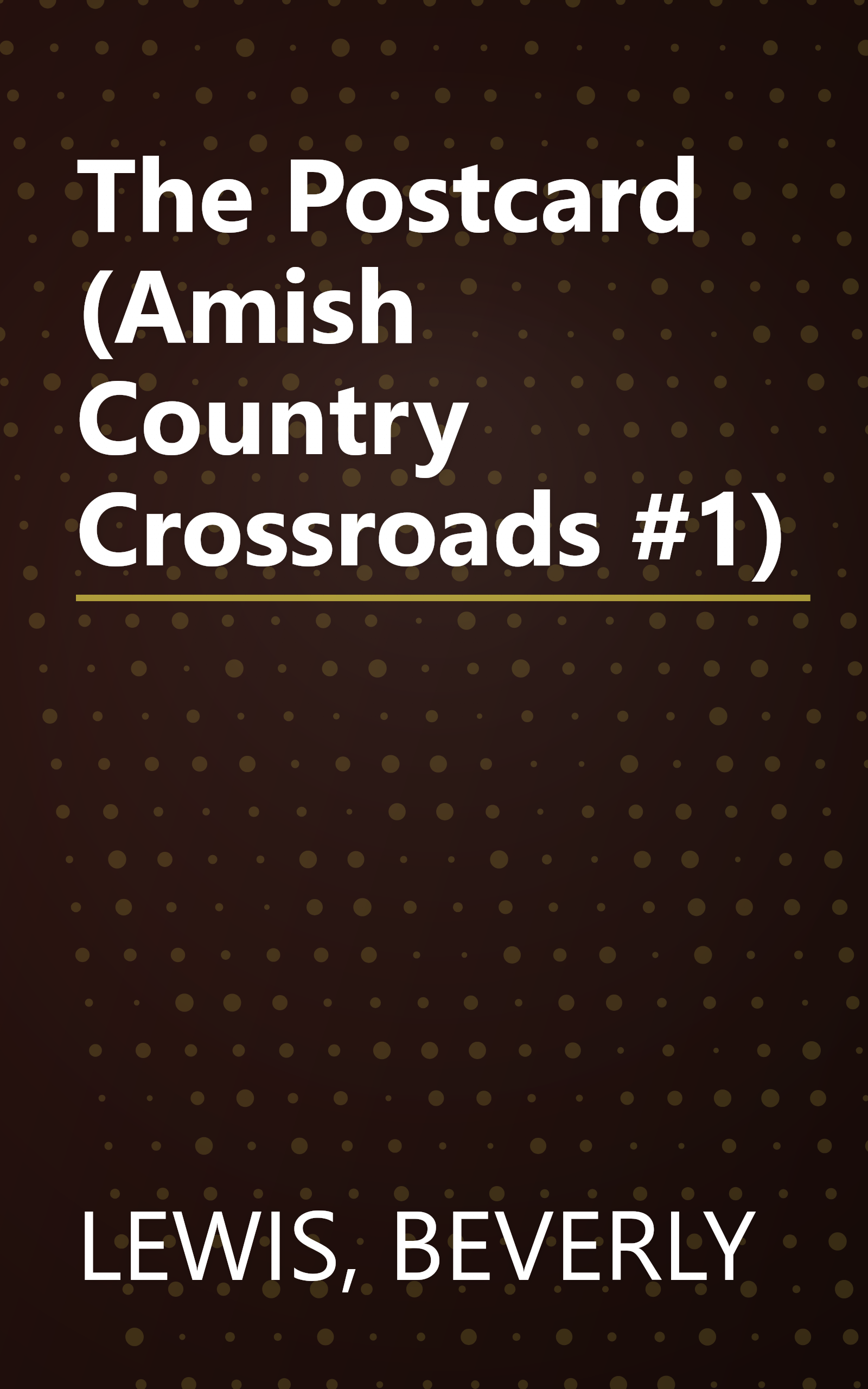 The Postcard (Amish Country Crossroads #1) book cover