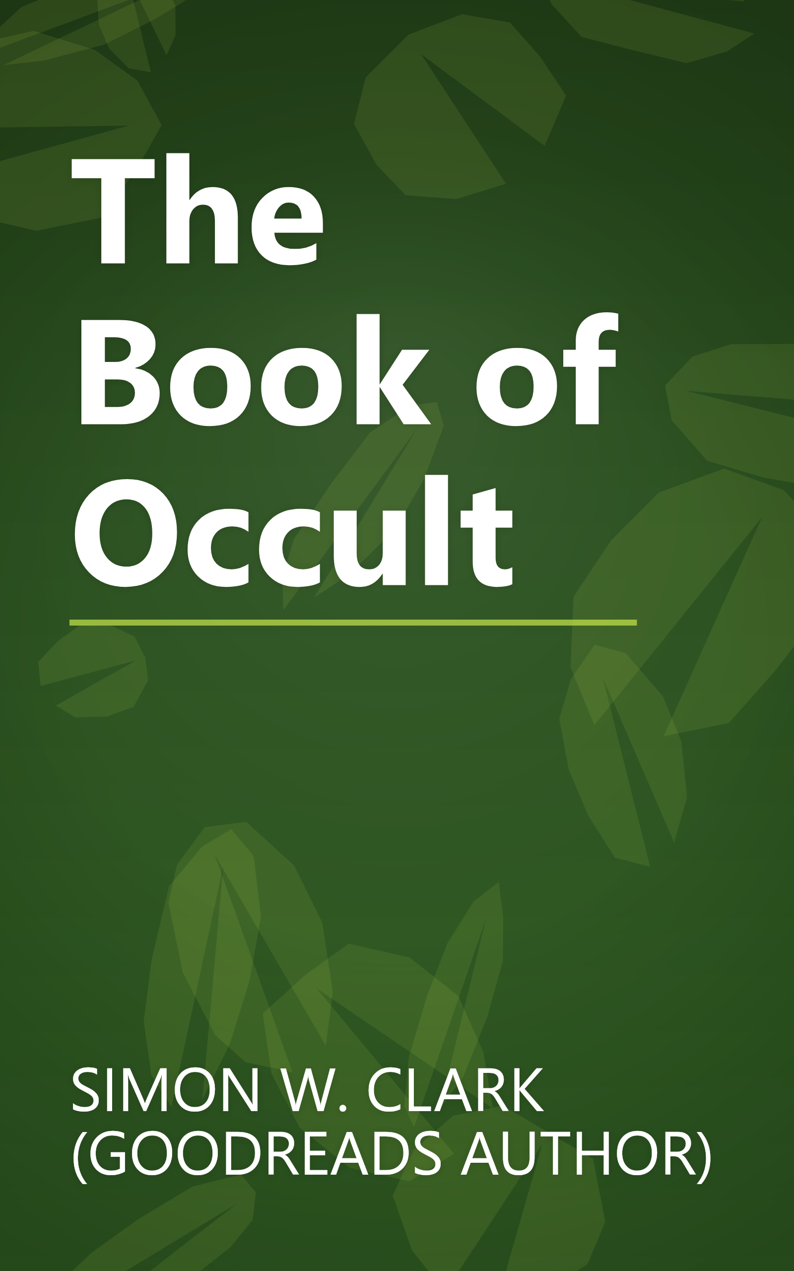 The Book of Occult book cover