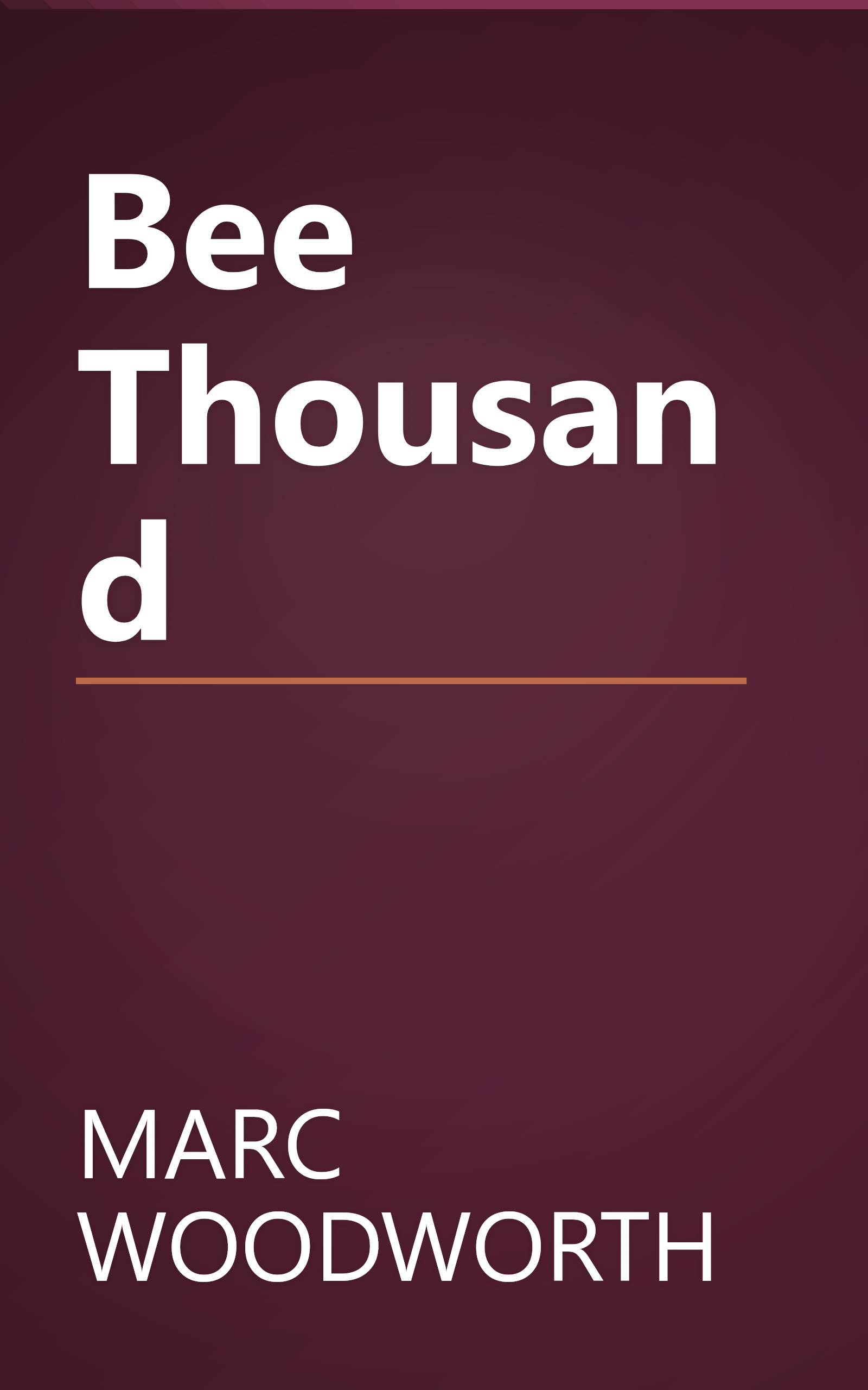 Bee Thousand book cover