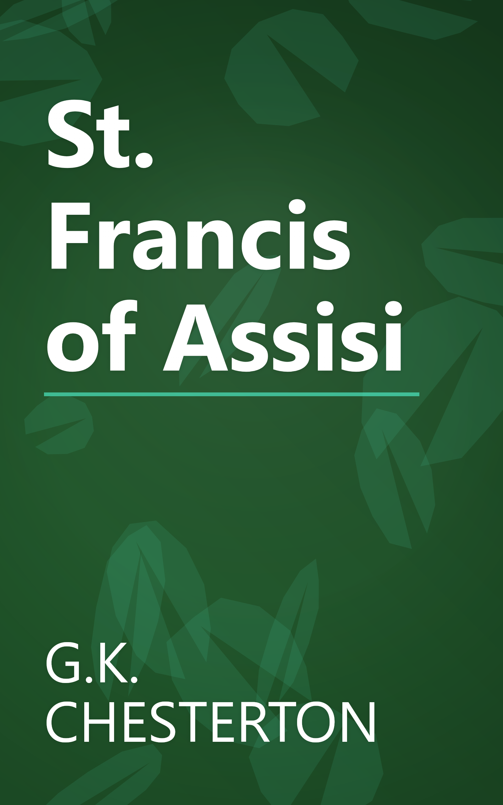 St. Francis of Assisi book cover