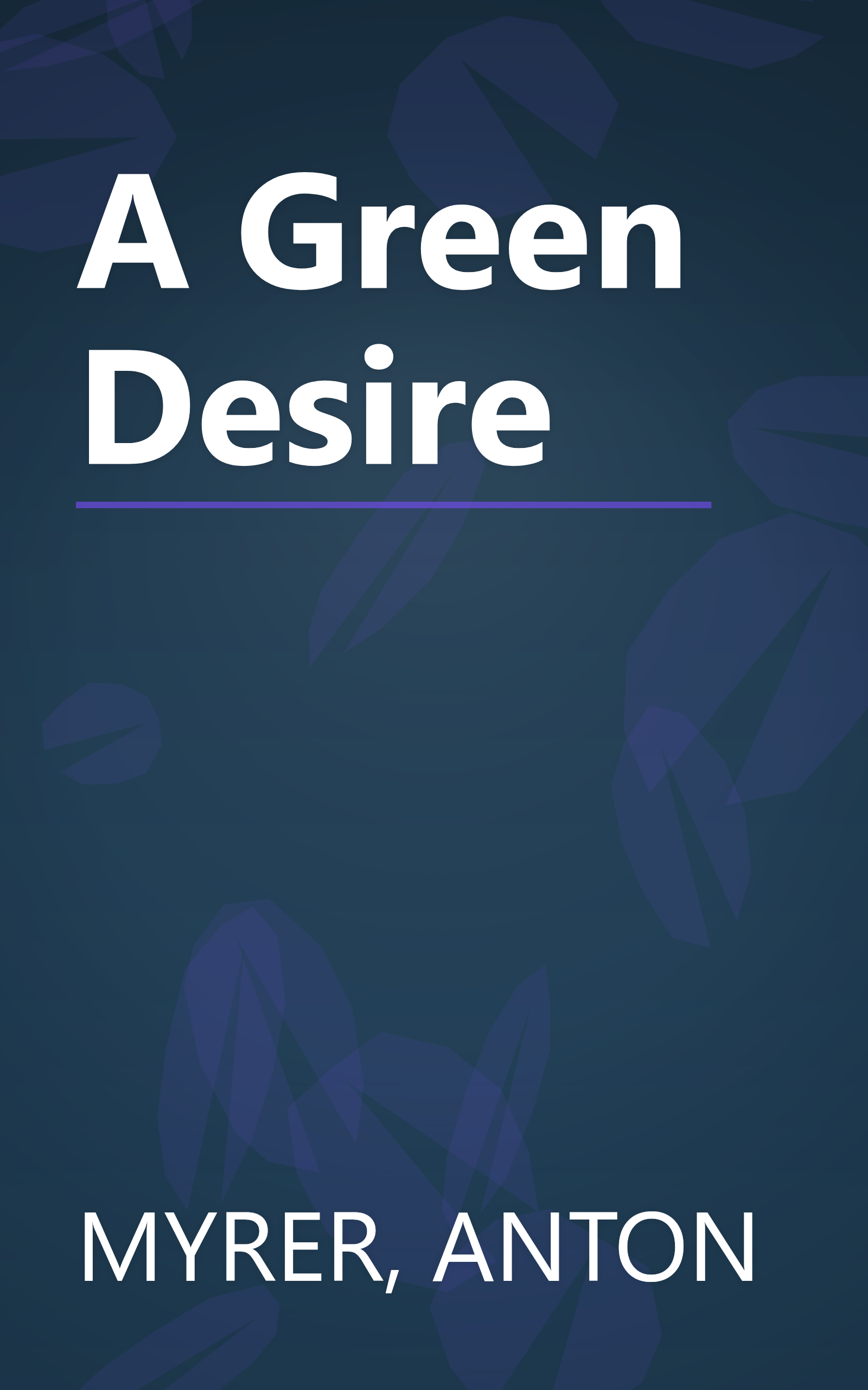 A Green Desire book cover