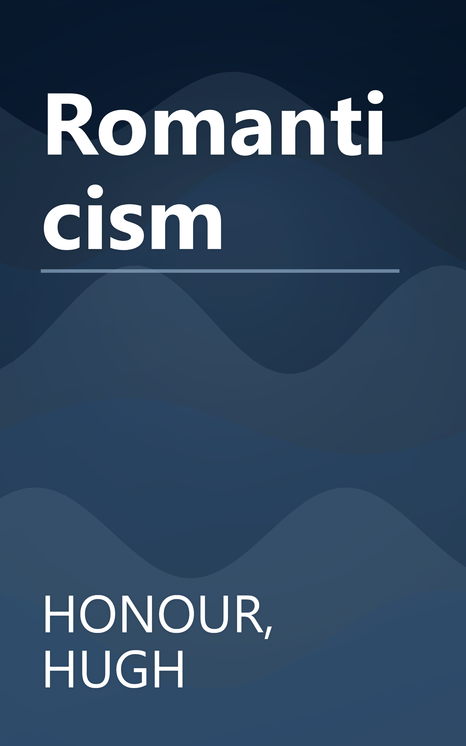 Romanticism book cover