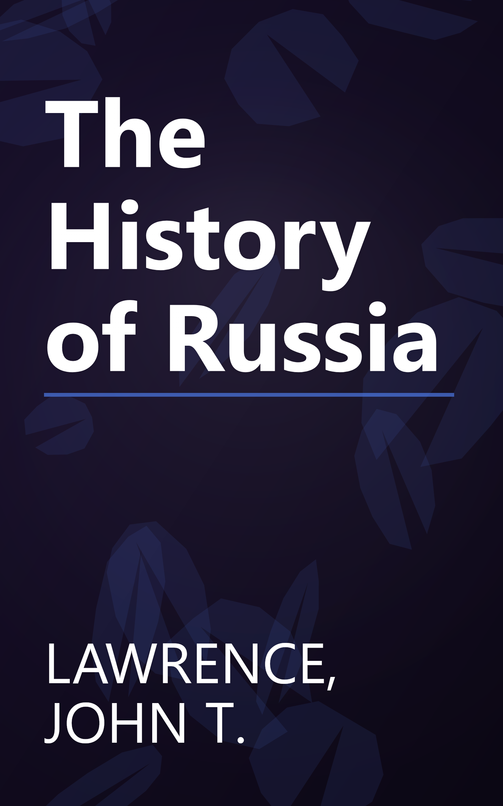 The History of Russia book cover