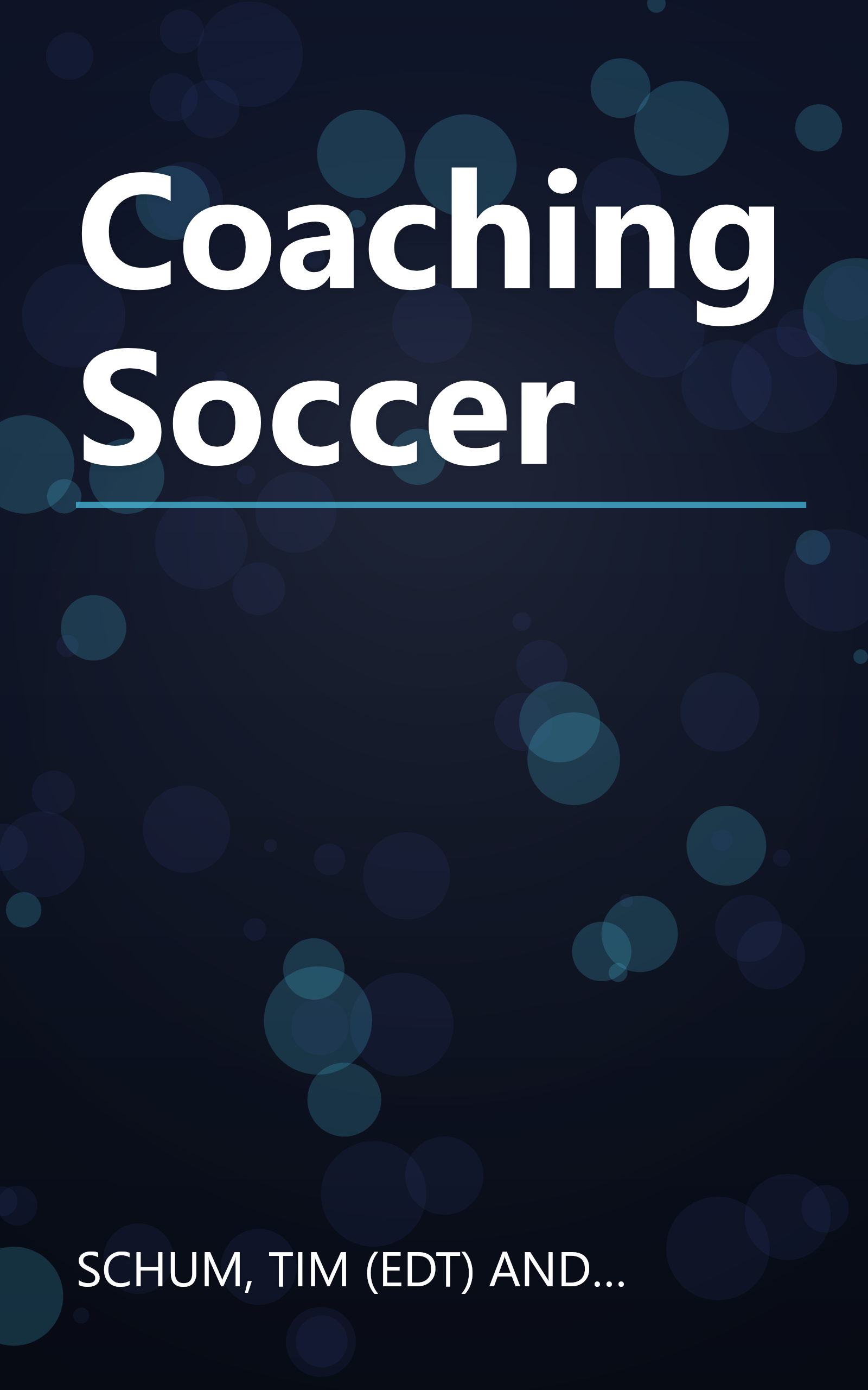 Coaching Soccer book cover