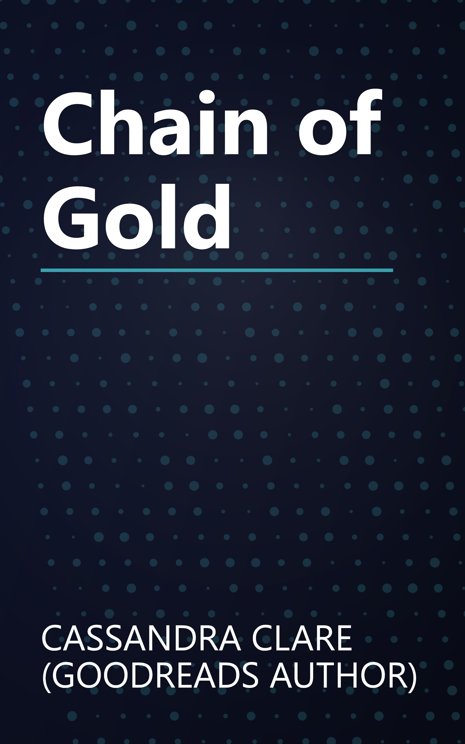 Chain of Gold book cover