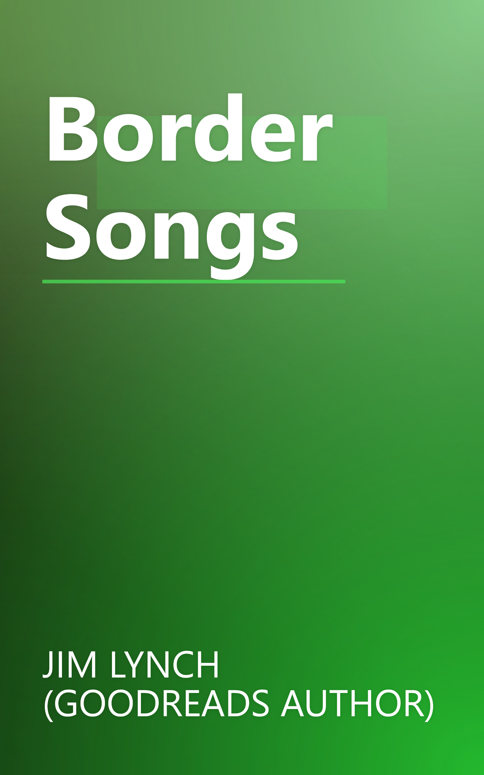 Border Songs book cover