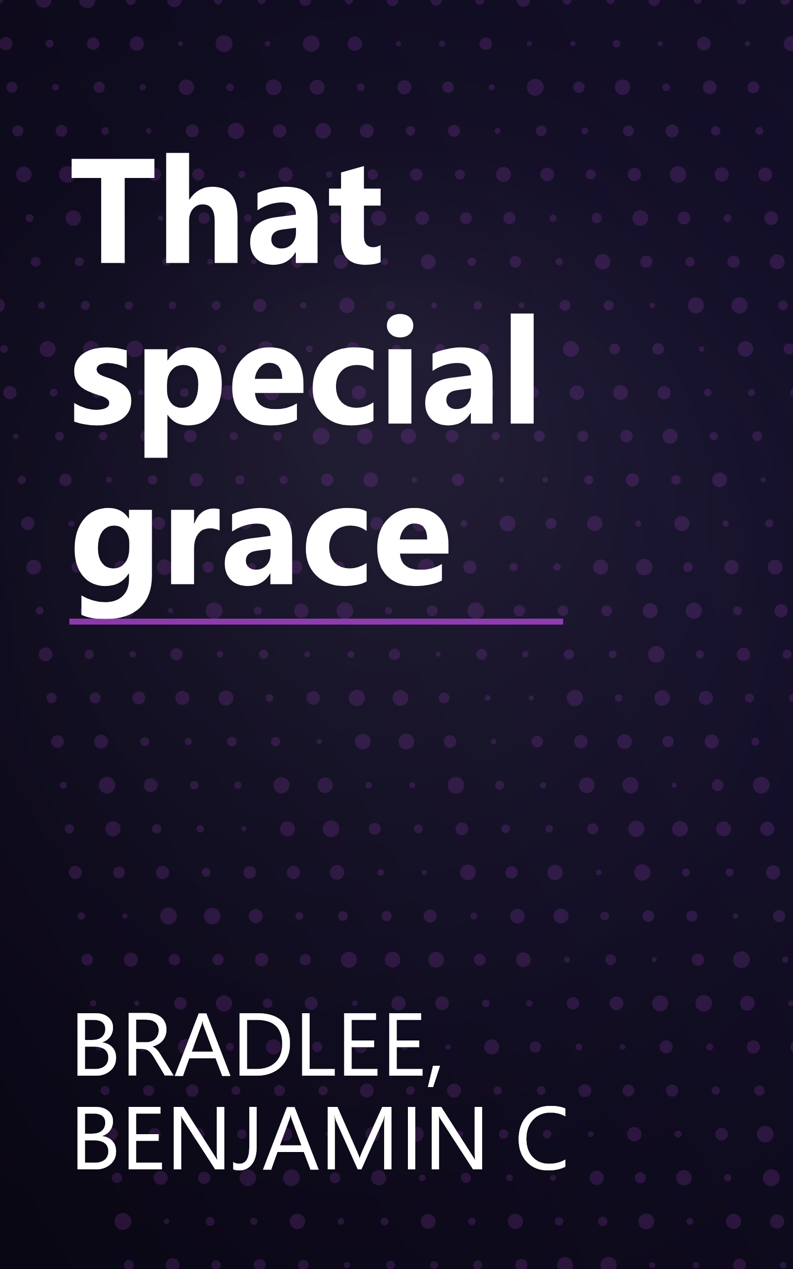 That special grace book cover