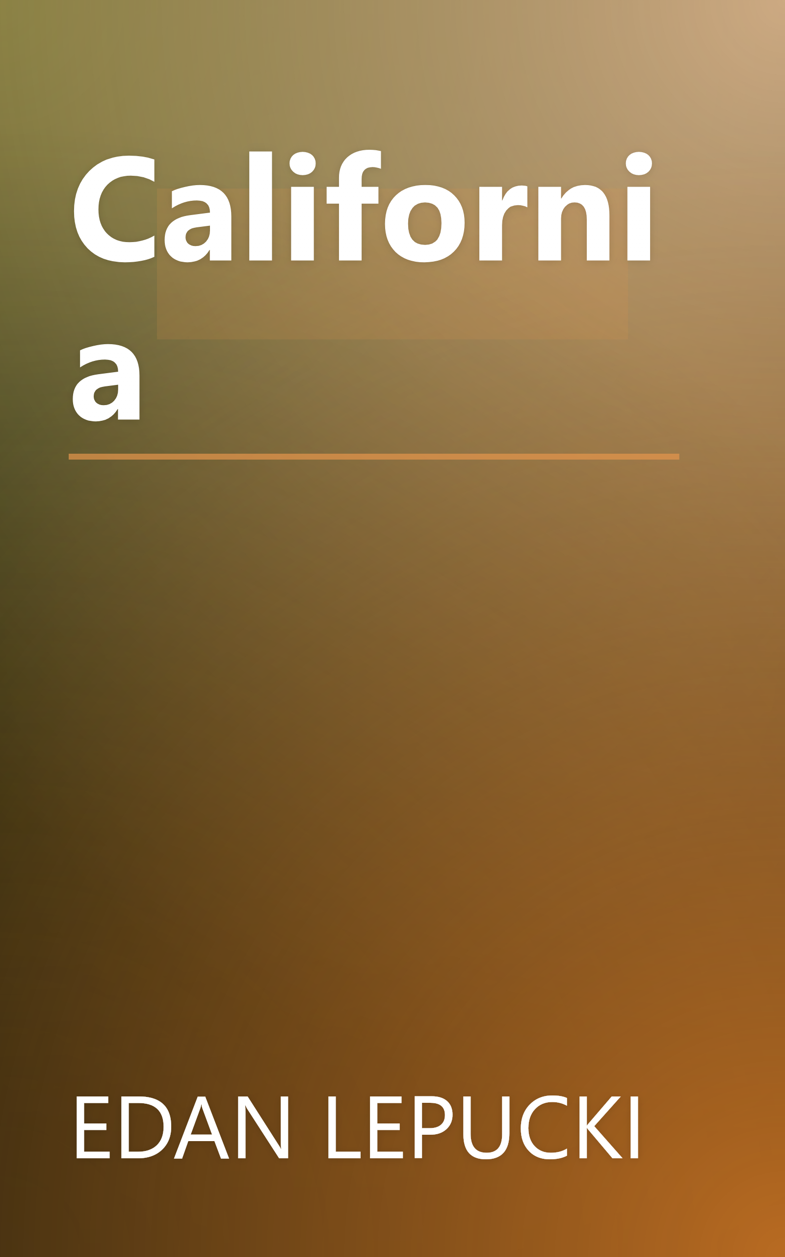 California book cover