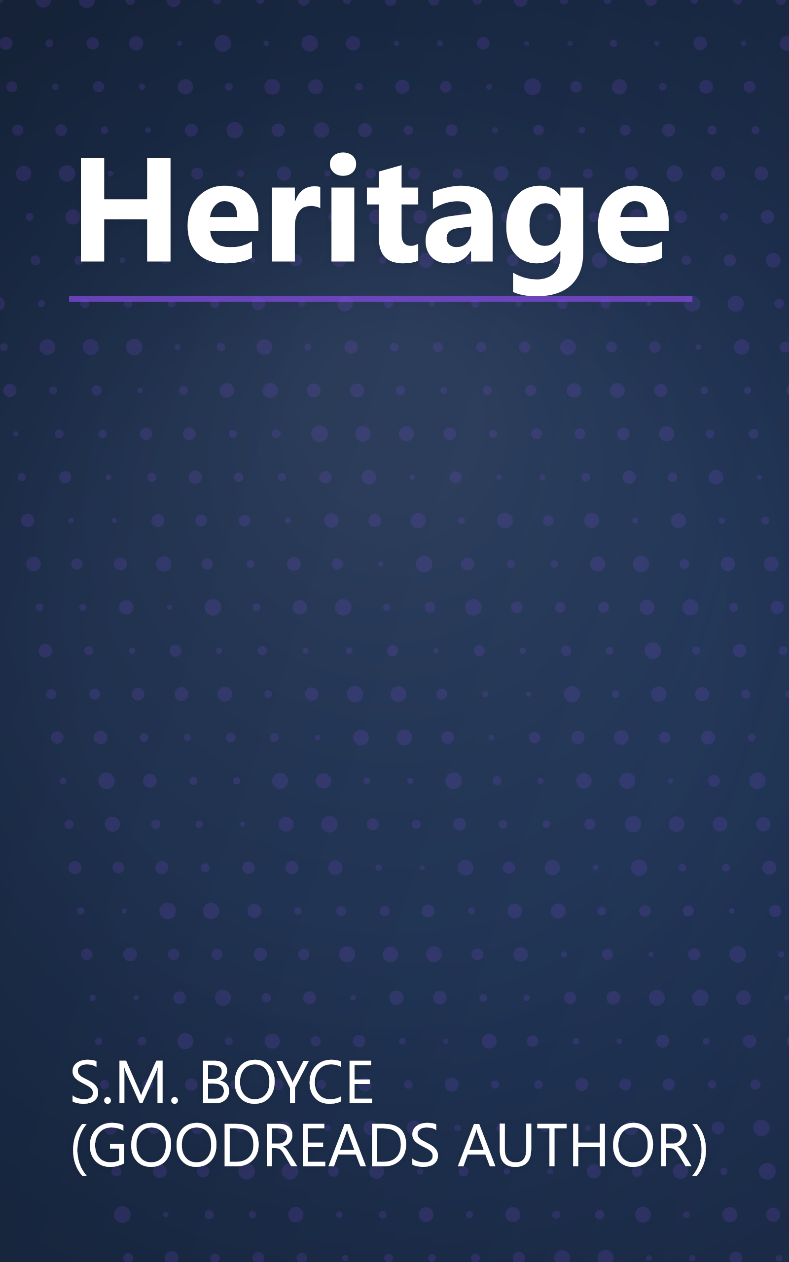 Heritage book cover
