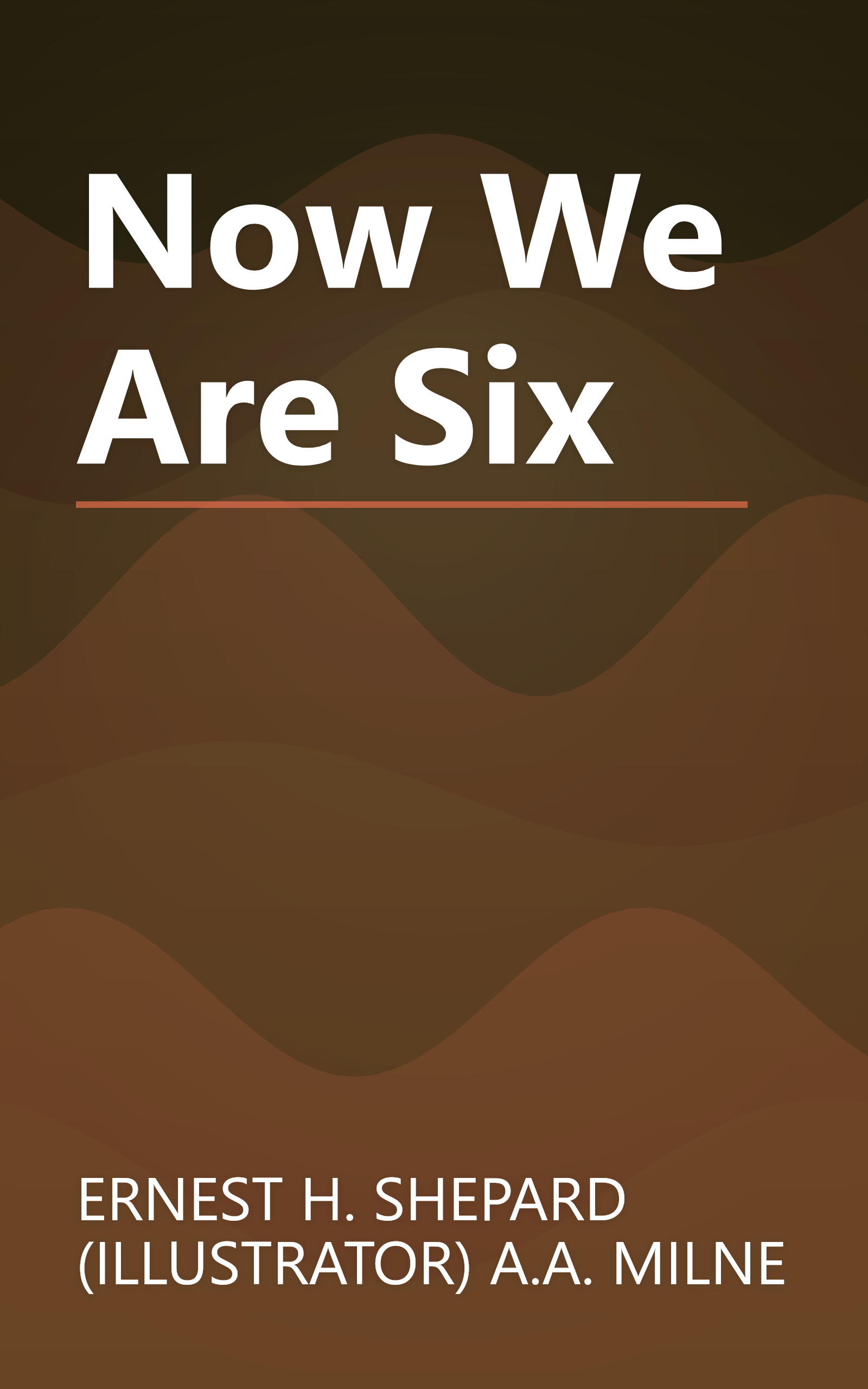 Now We Are Six book cover