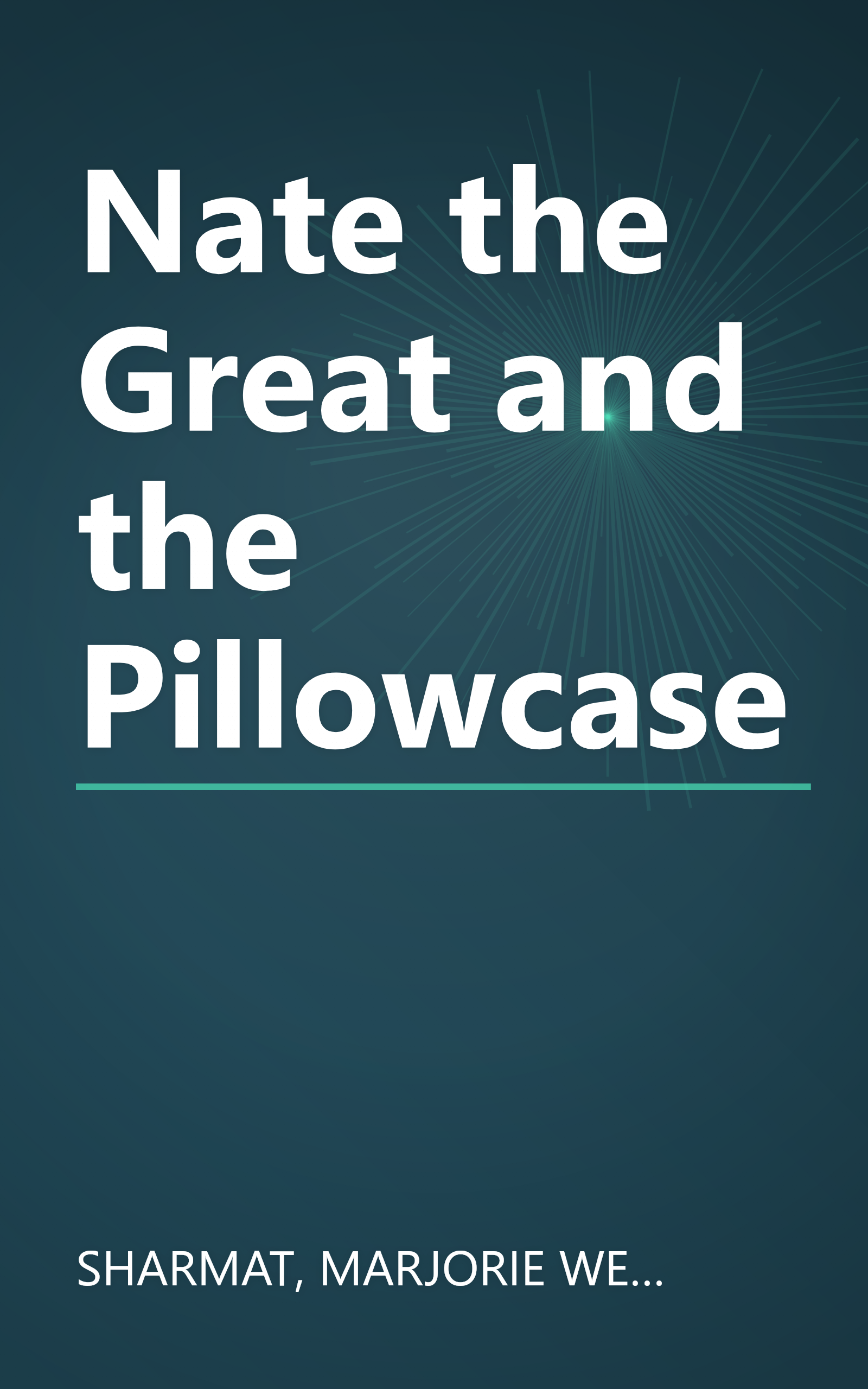Nate the Great and the Pillowcase book cover