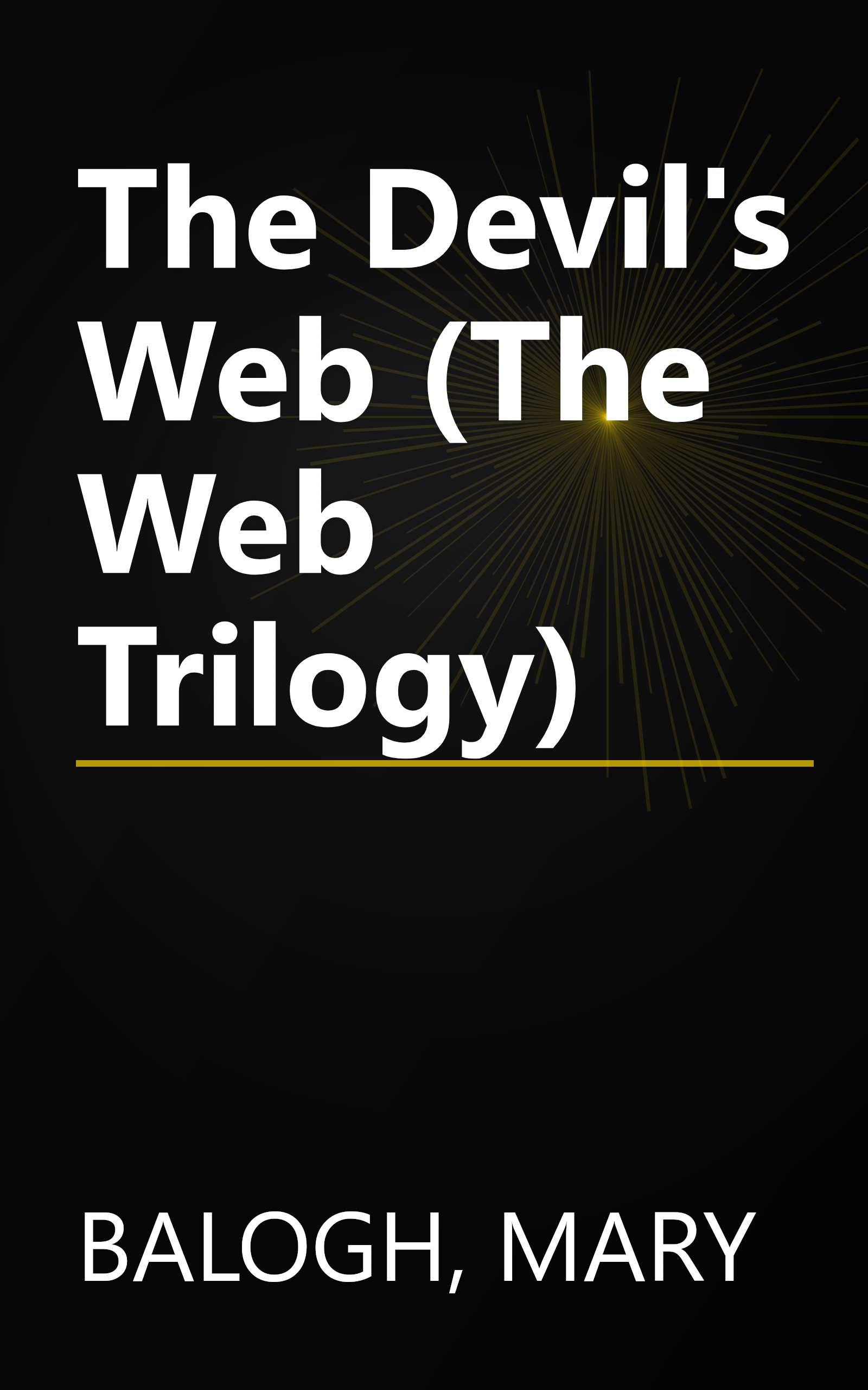 The Devil's Web (The Web Trilogy) book cover