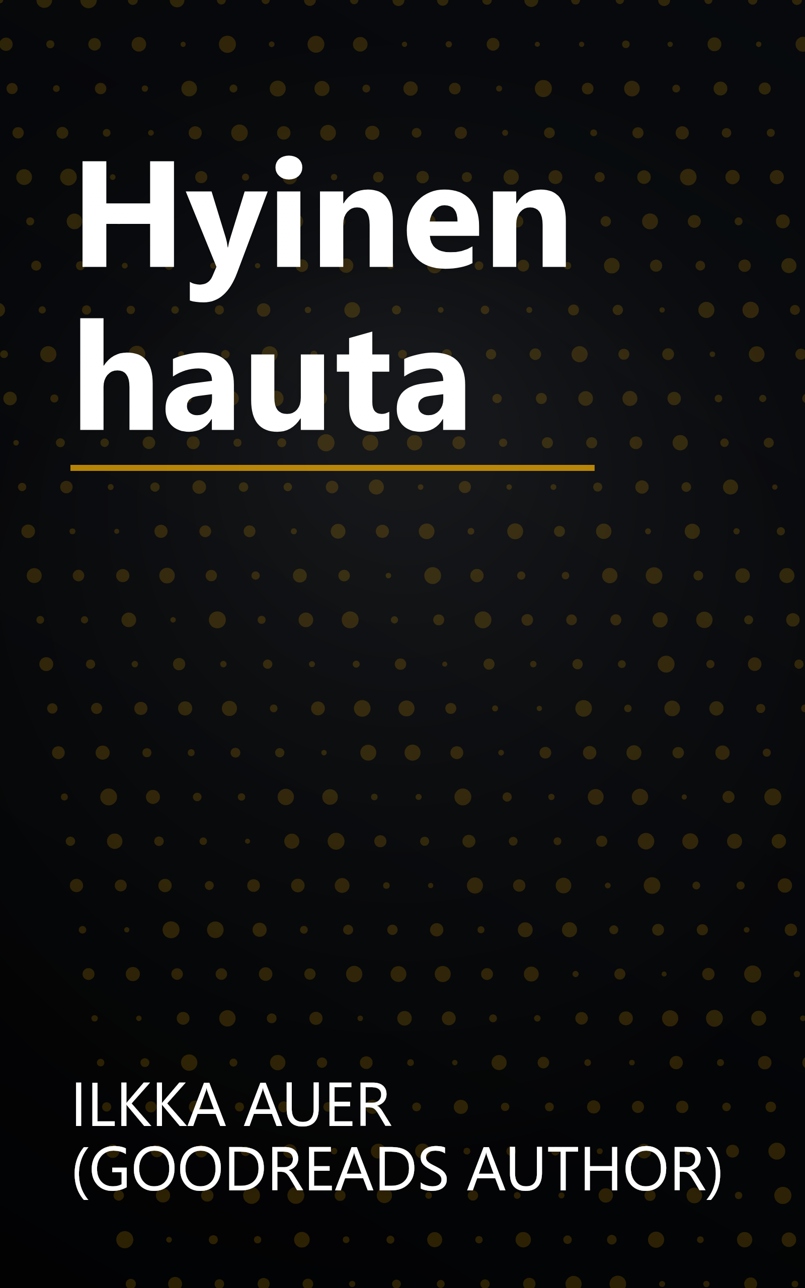 Hyinen hauta book cover