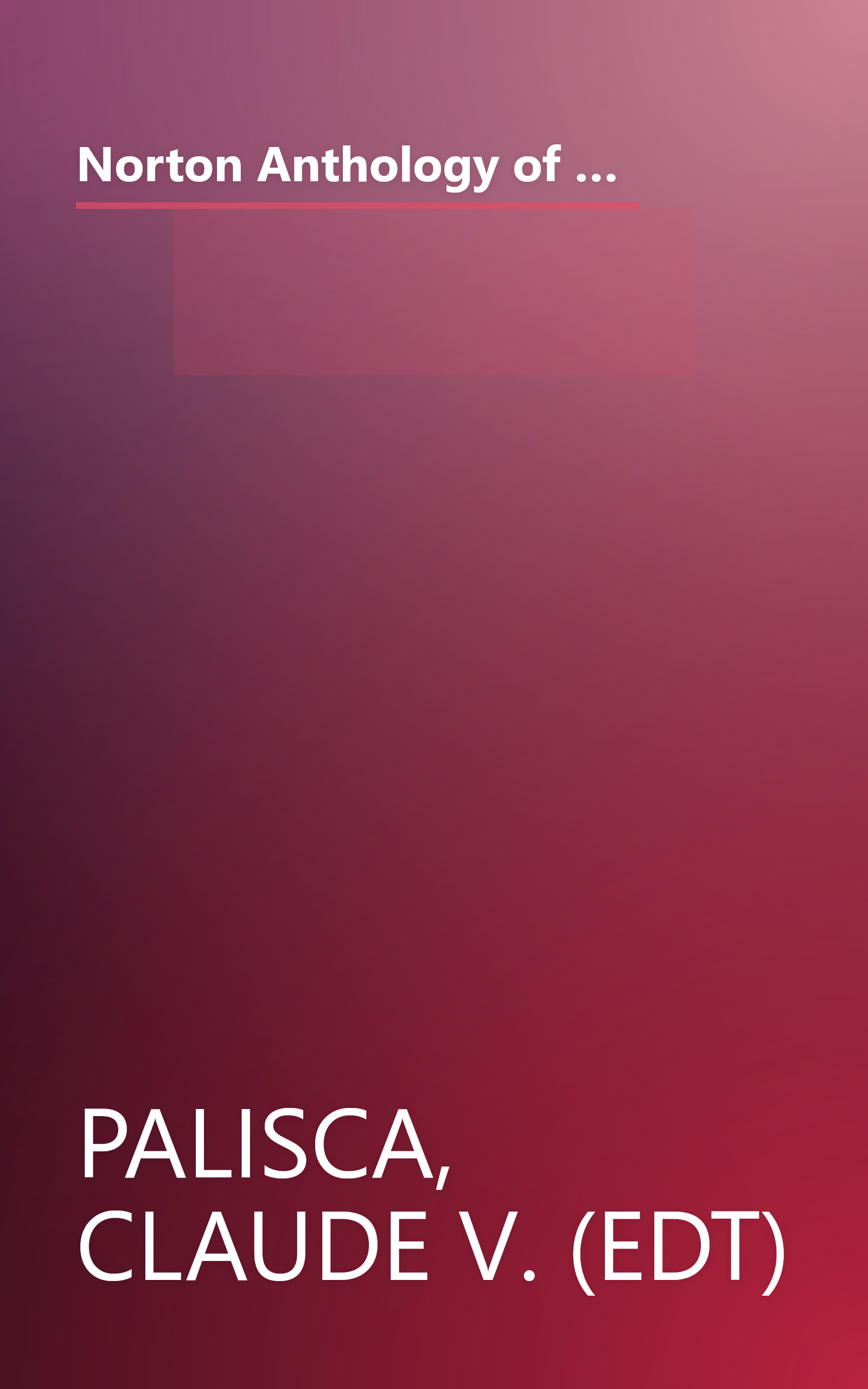 Norton Anthology of Western Music: Classic to Modern (Norton Anthology of Western Music Volume II Series, Volume 2) book cover