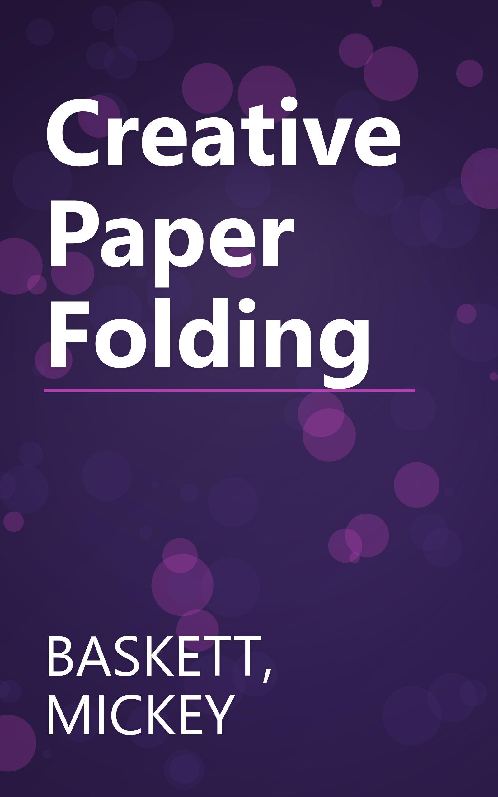 Creative Paper Folding book cover