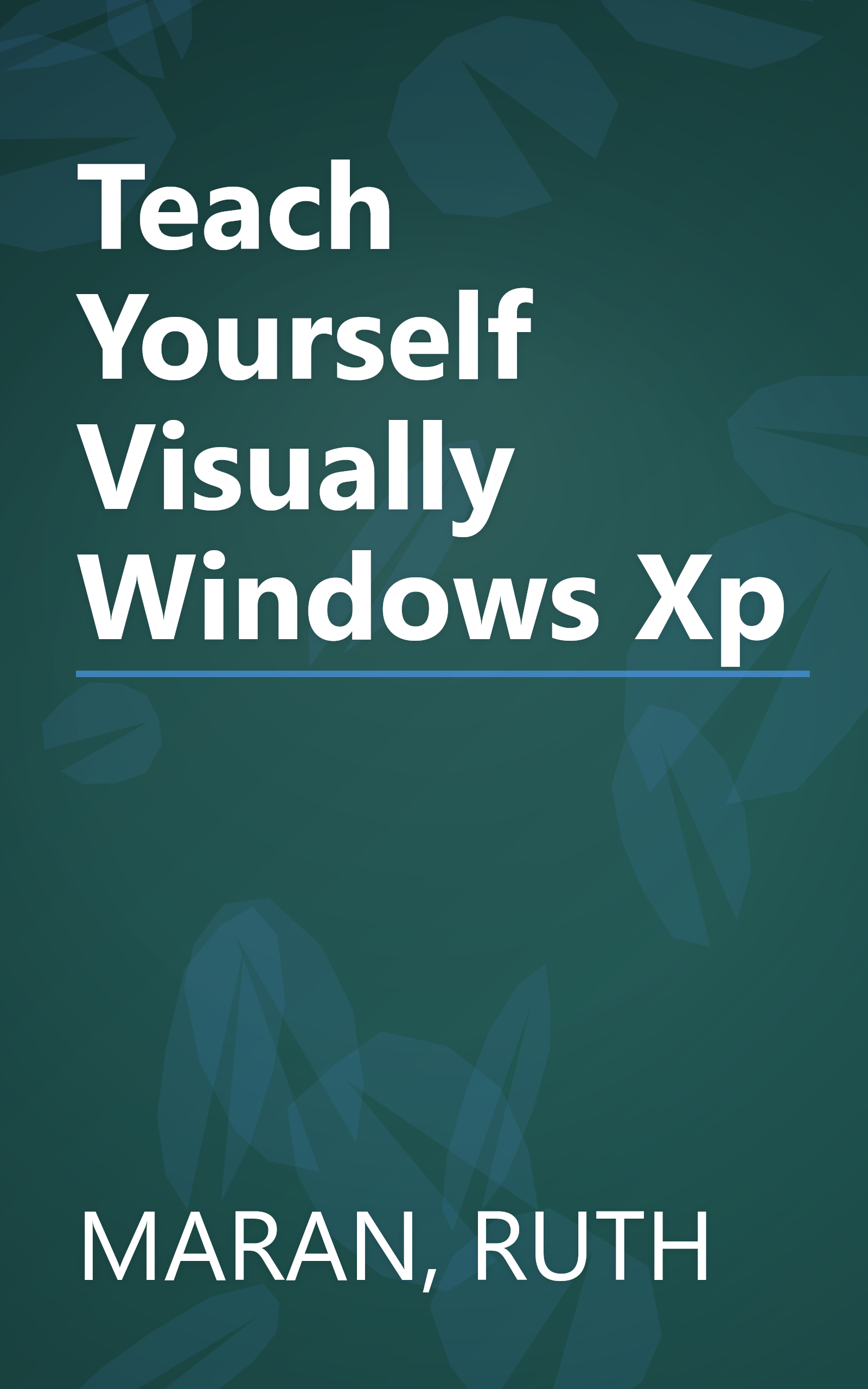 Teach Yourself Visually Windows Xp book cover