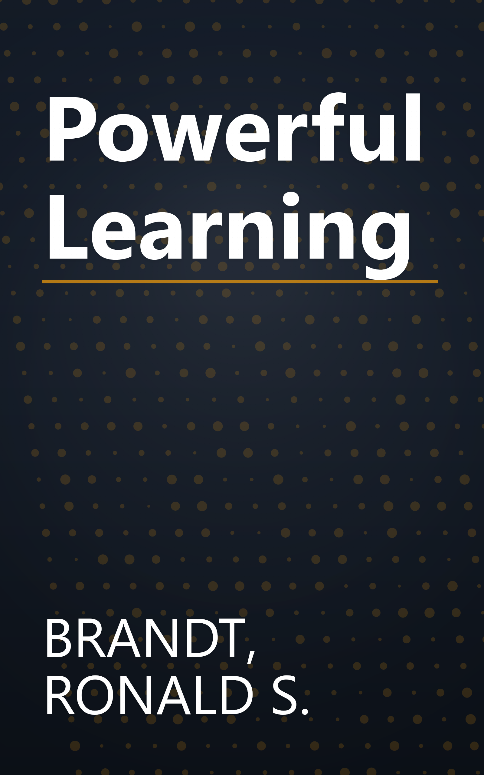 Powerful Learning book cover