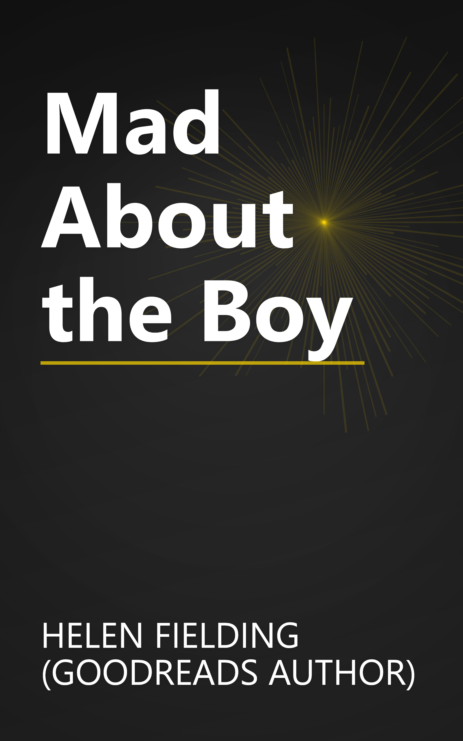 Mad About the Boy book cover