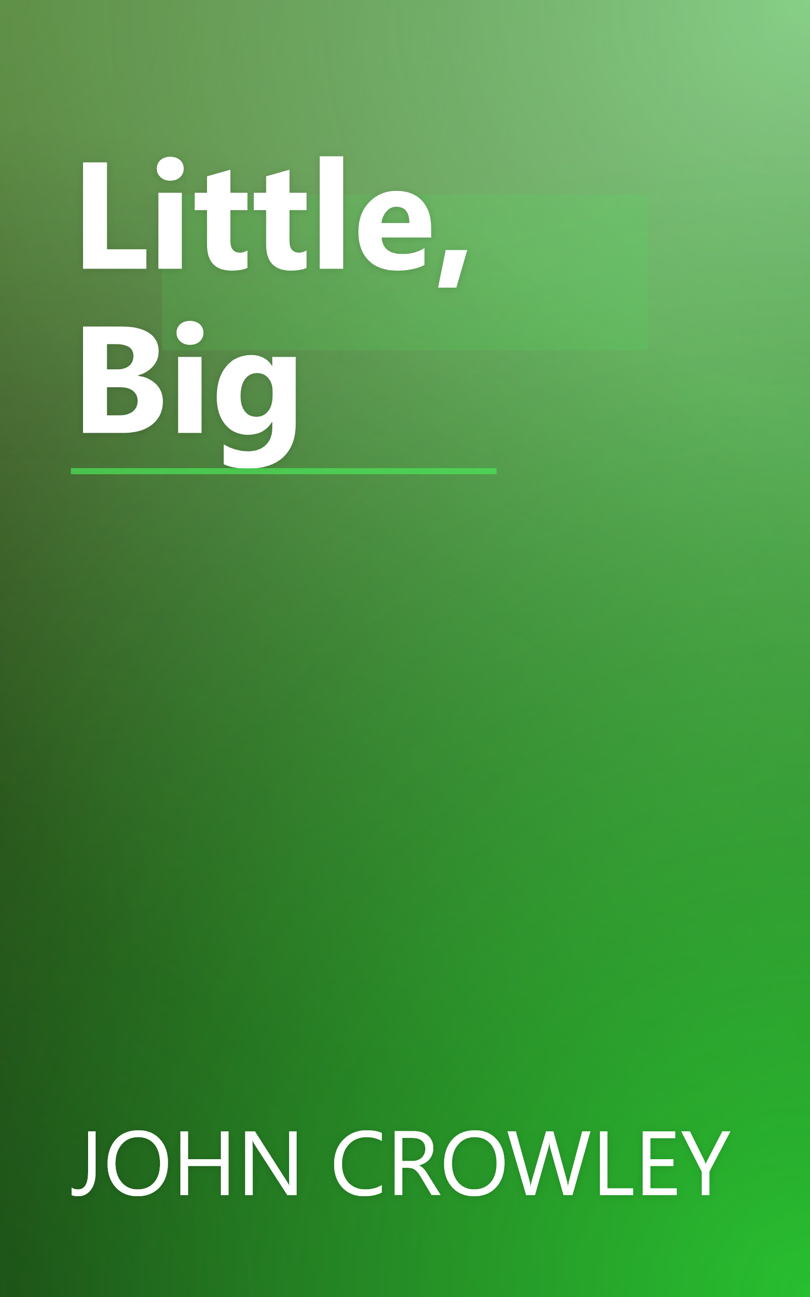 Little, Big book cover