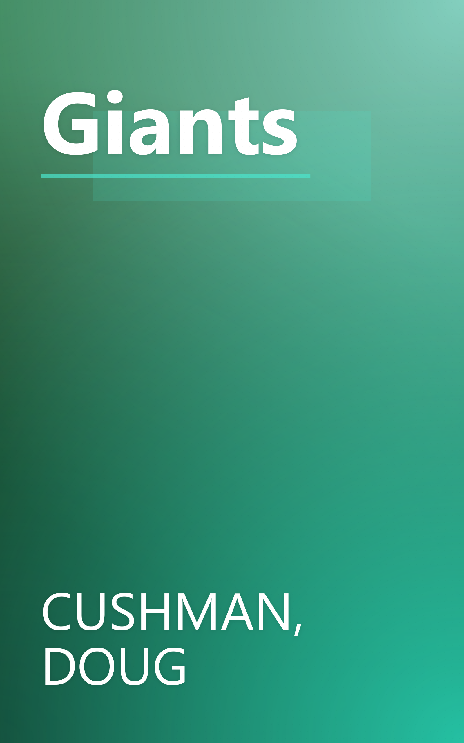 Giants book cover