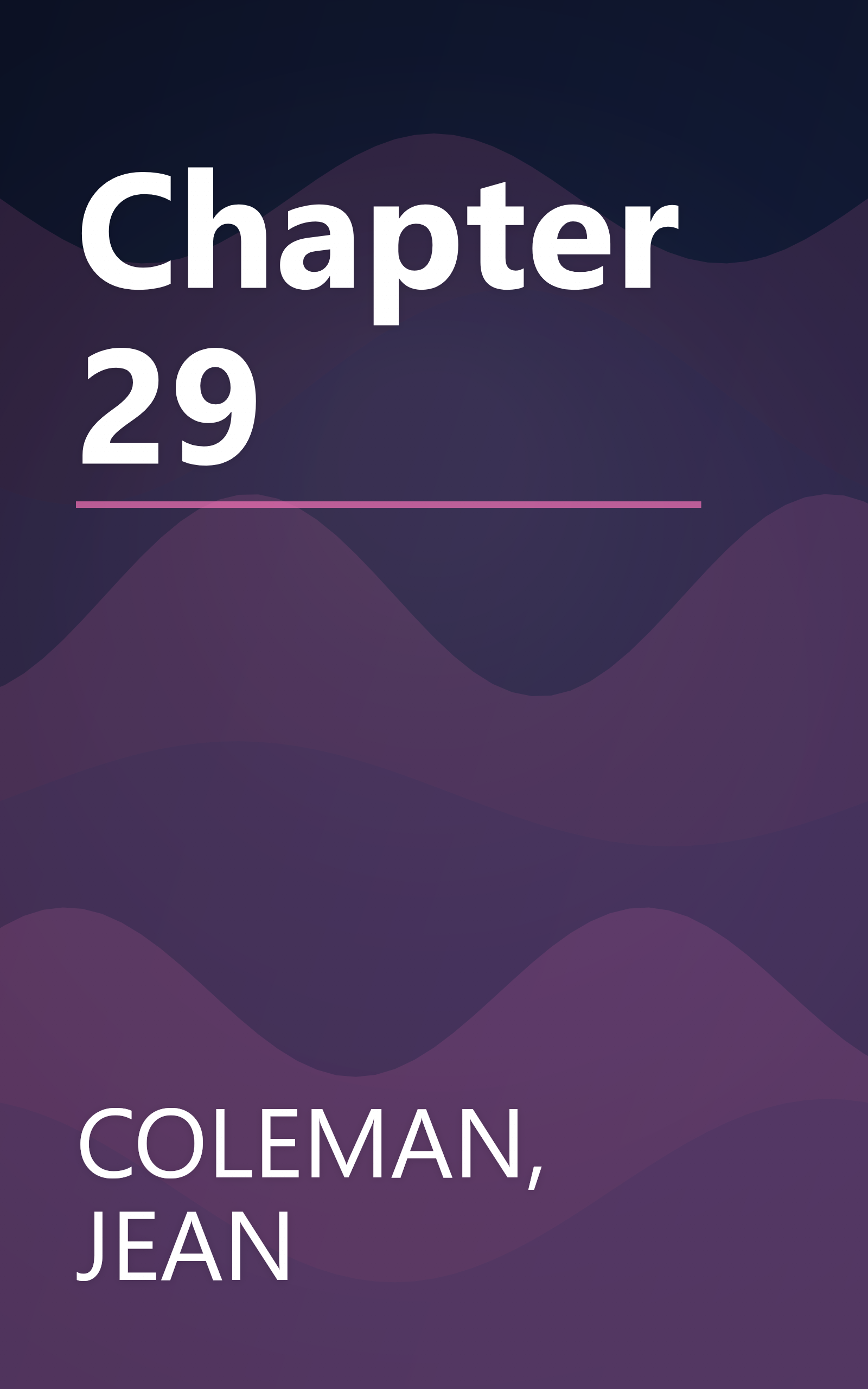 Chapter 29 book cover