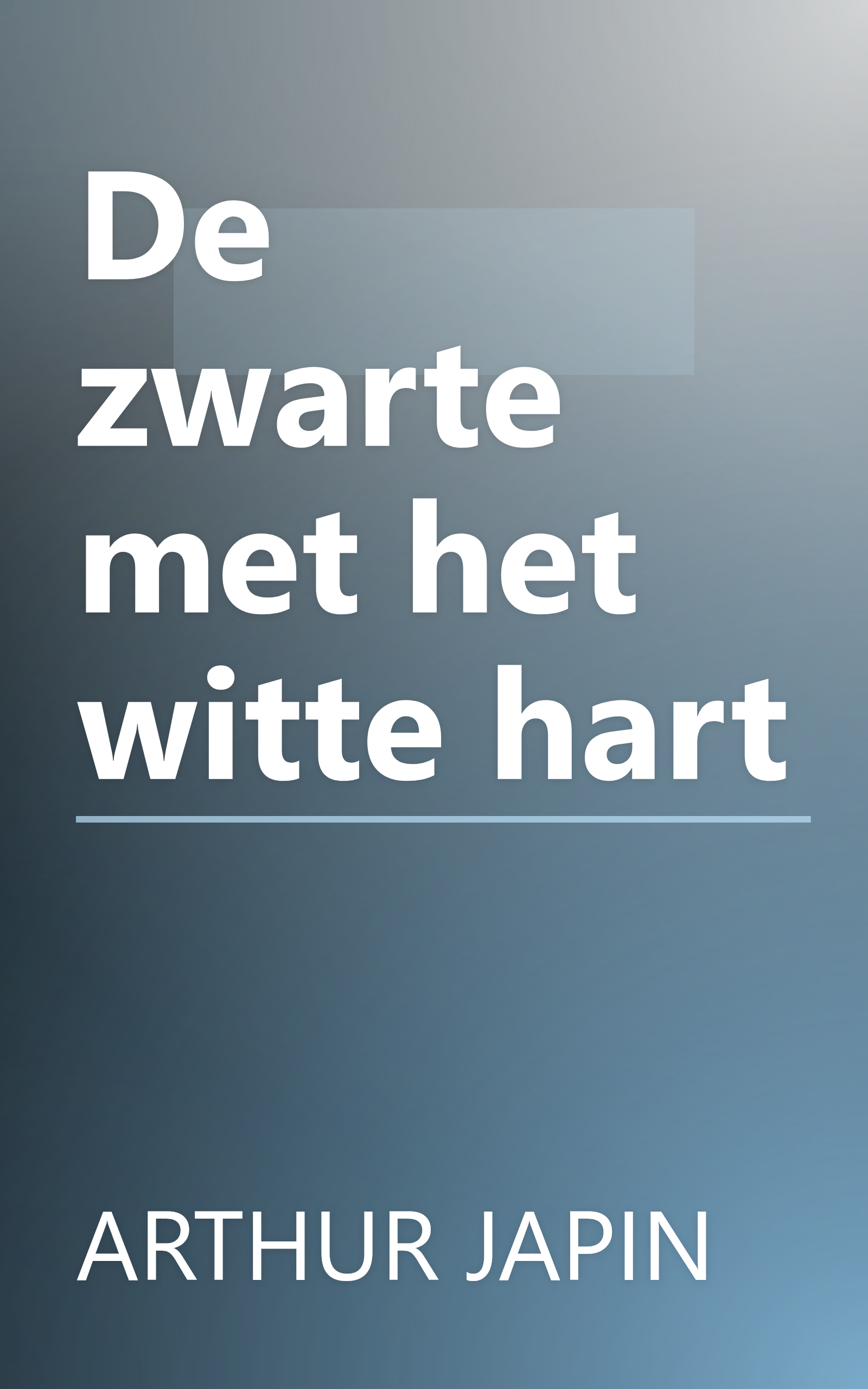 De zwarte met het witte hart book cover