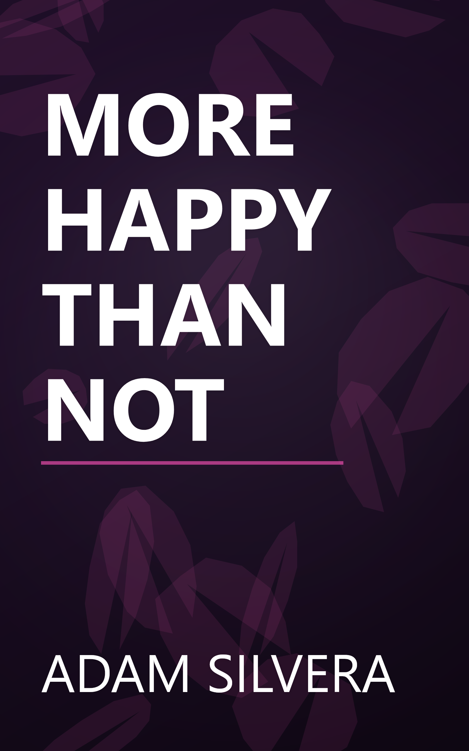 MORE HAPPY THAN NOT book cover