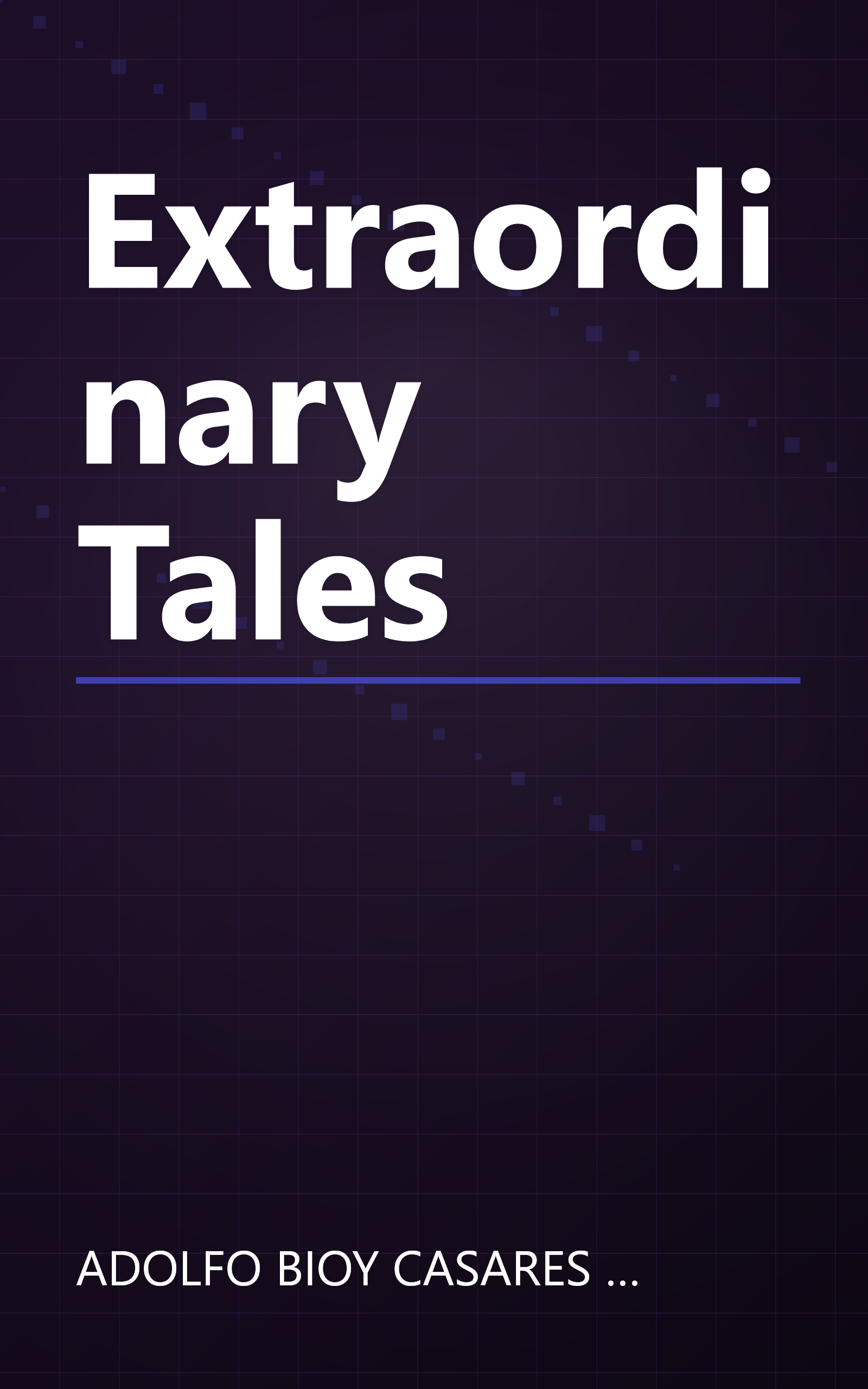 Extraordinary Tales book cover