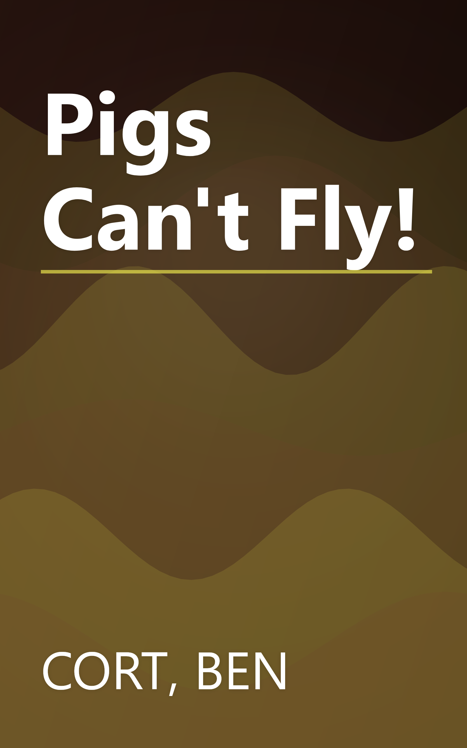 Pigs Can't Fly! book cover