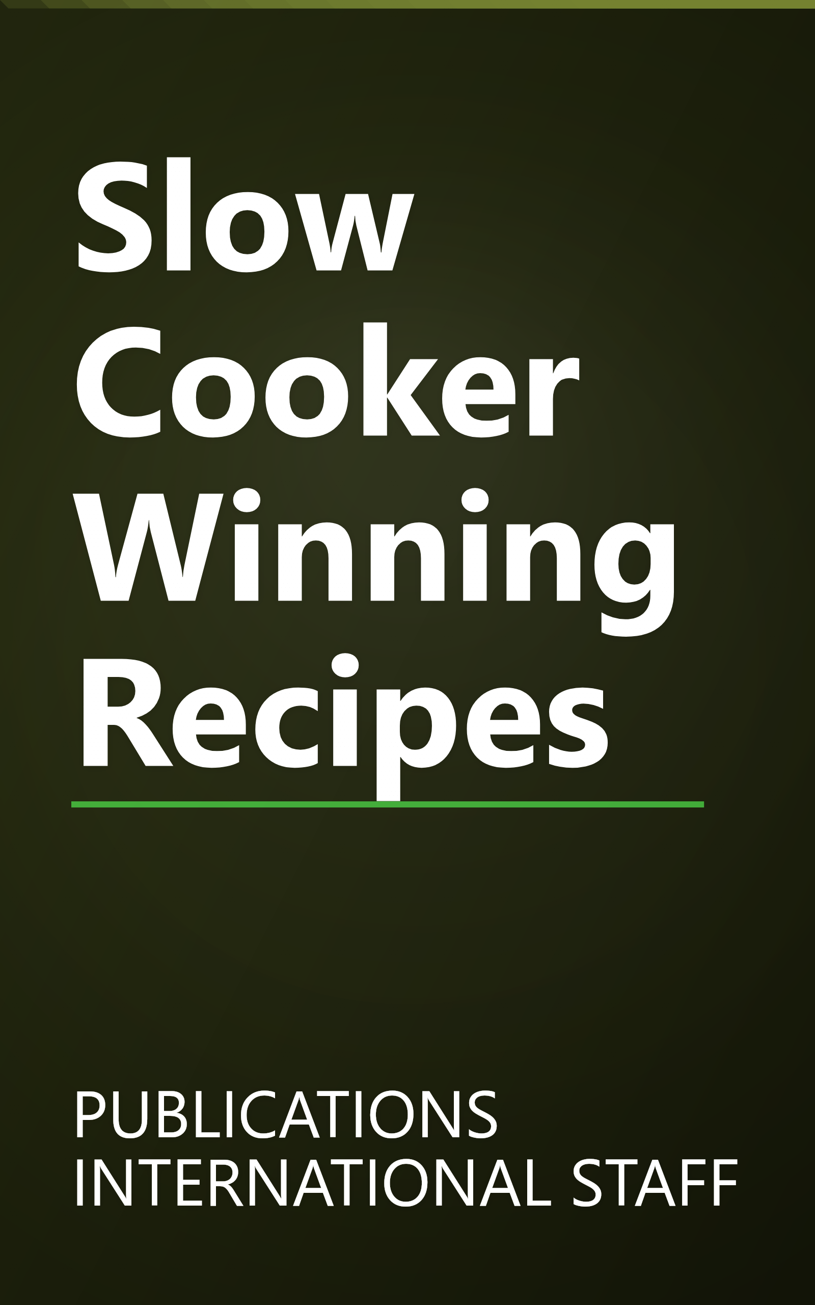 Slow Cooker Winning Recipes book cover