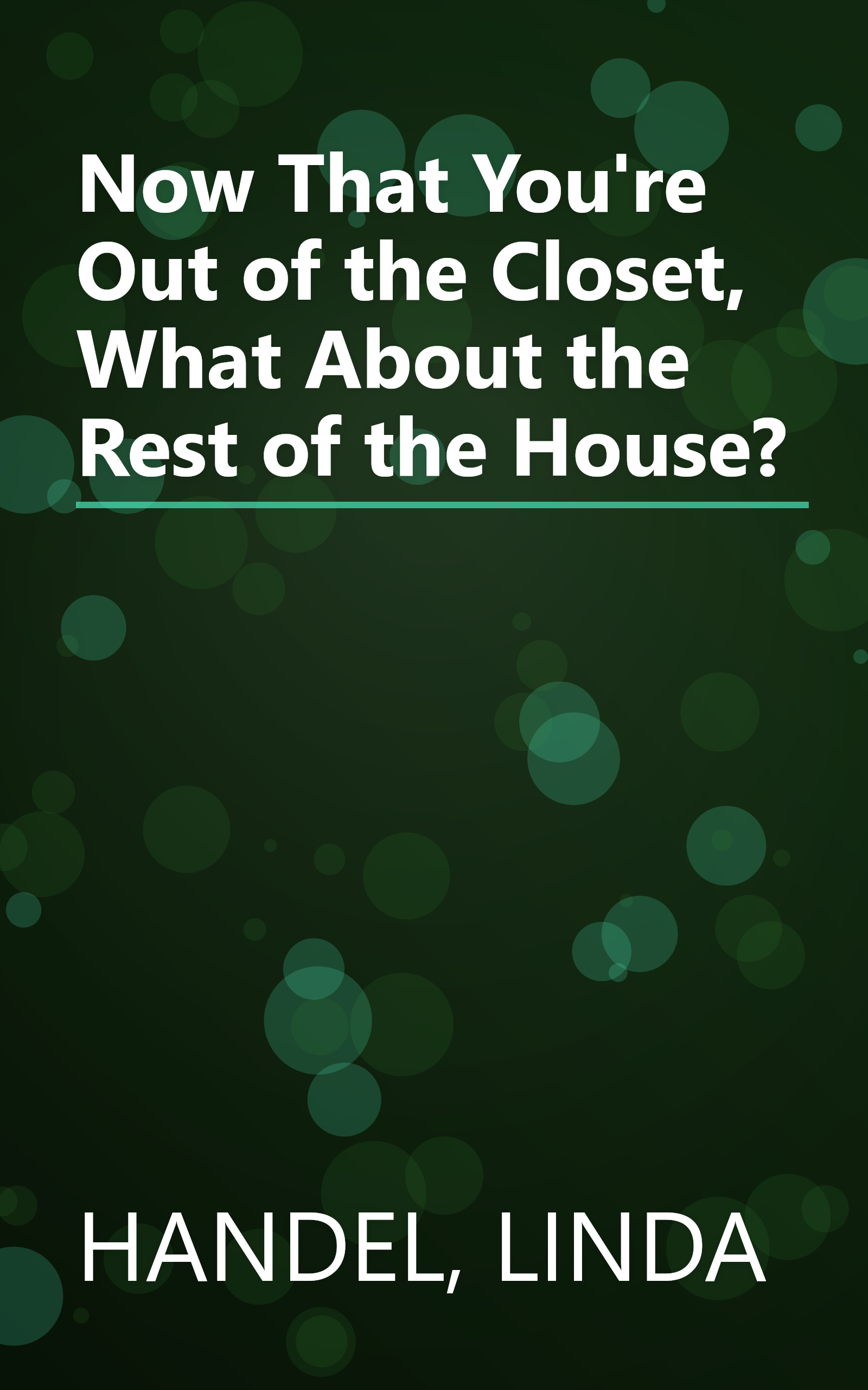 Now That You're Out of the Closet, What About the Rest of the House? book cover