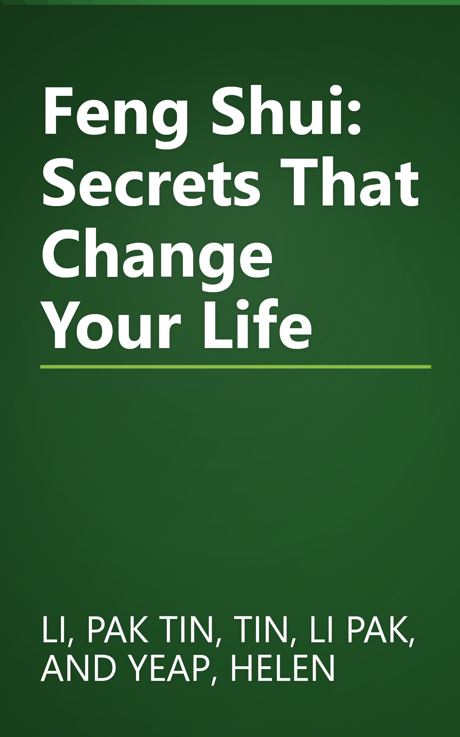 Feng Shui: Secrets That Change Your Life book cover