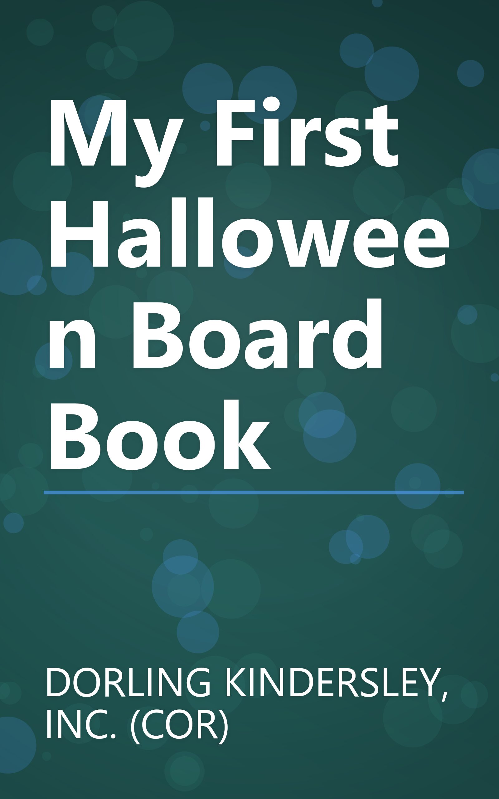 My First Halloween Board Book book cover