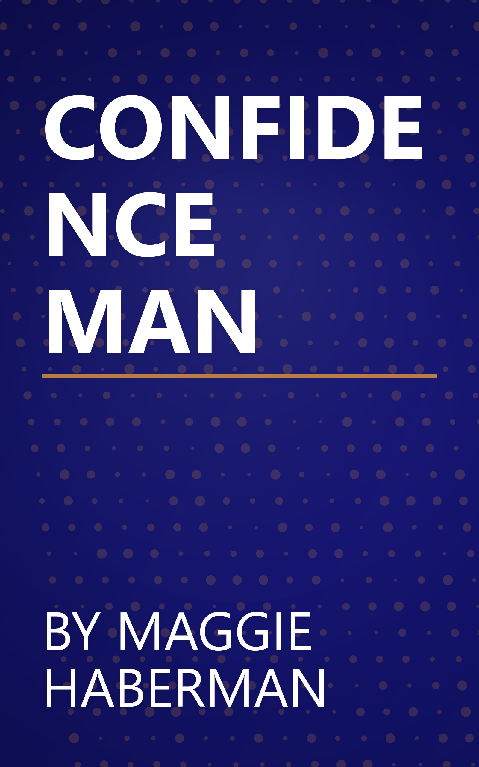 CONFIDENCE MAN book cover