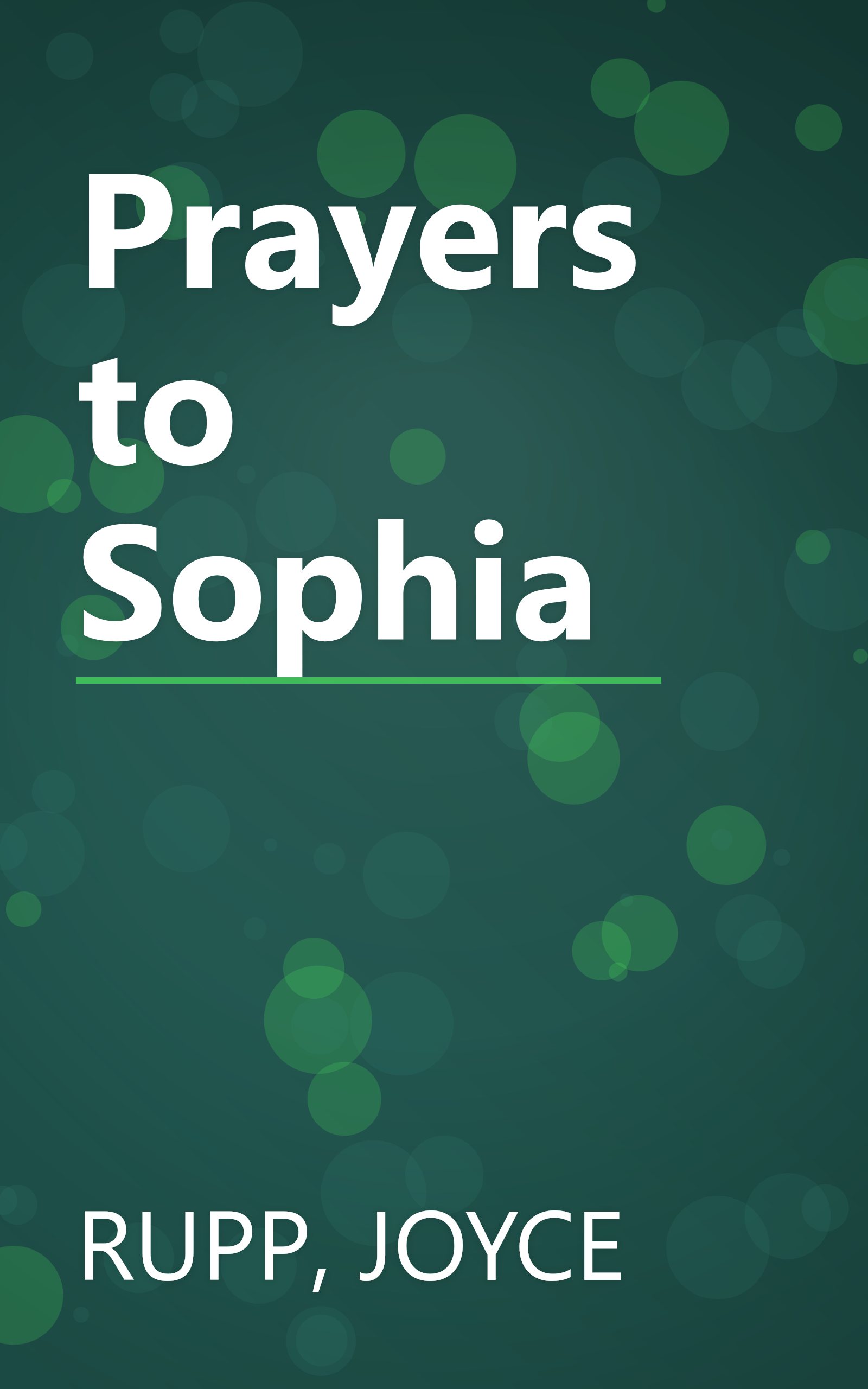 Prayers to Sophia book cover