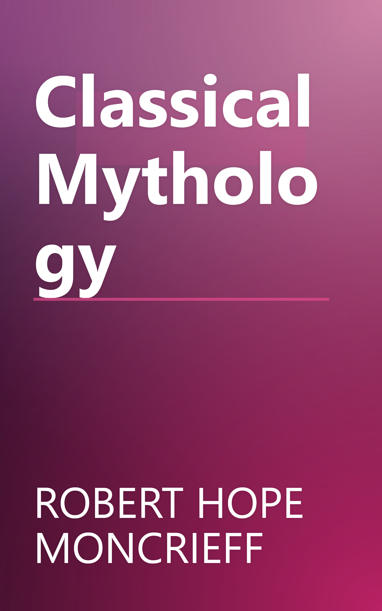 Classical Mythology book cover