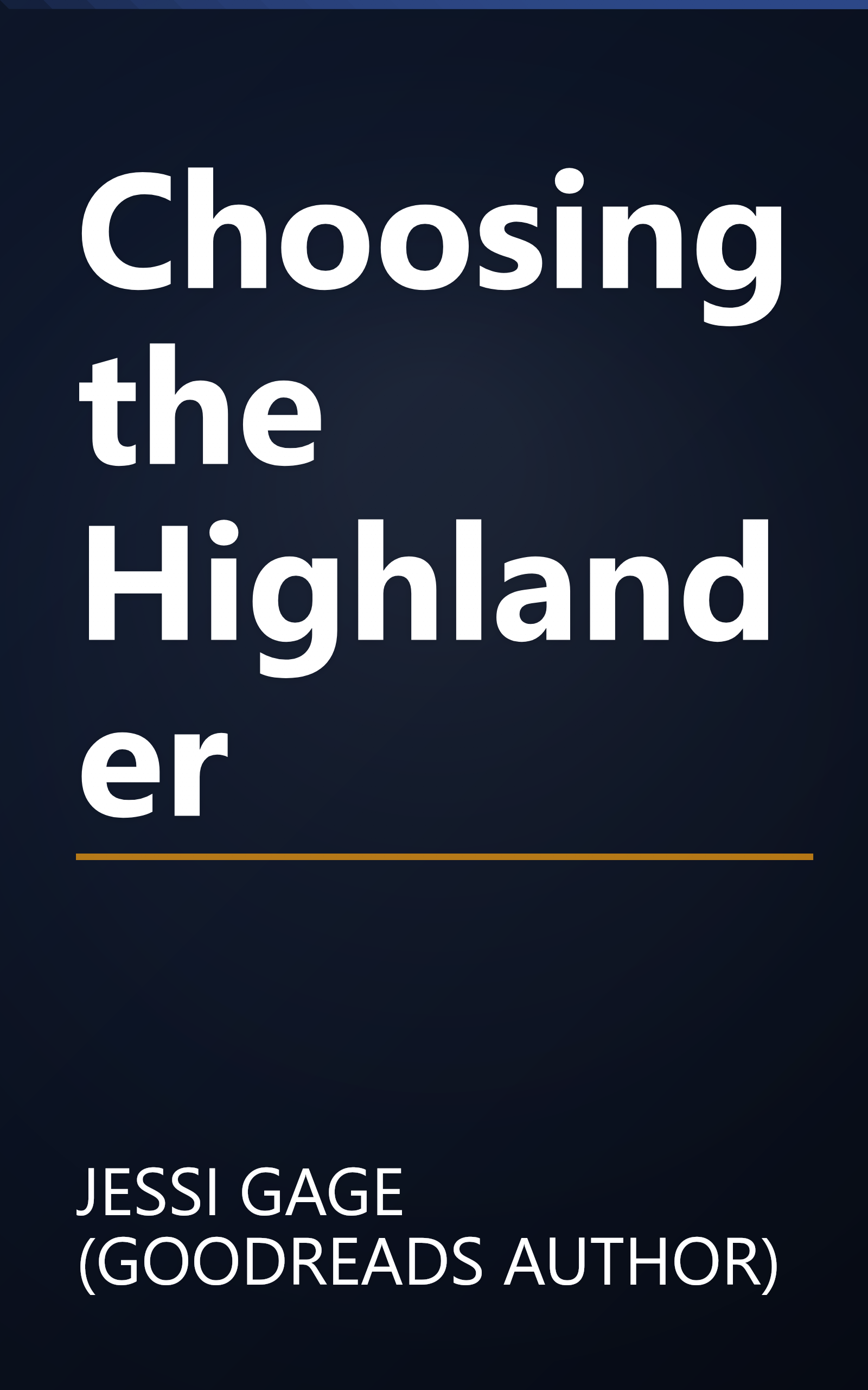 Choosing the Highlander book cover
