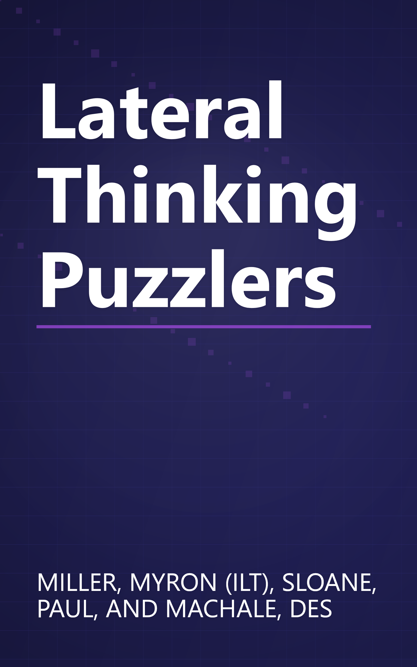 Lateral Thinking Puzzlers book cover