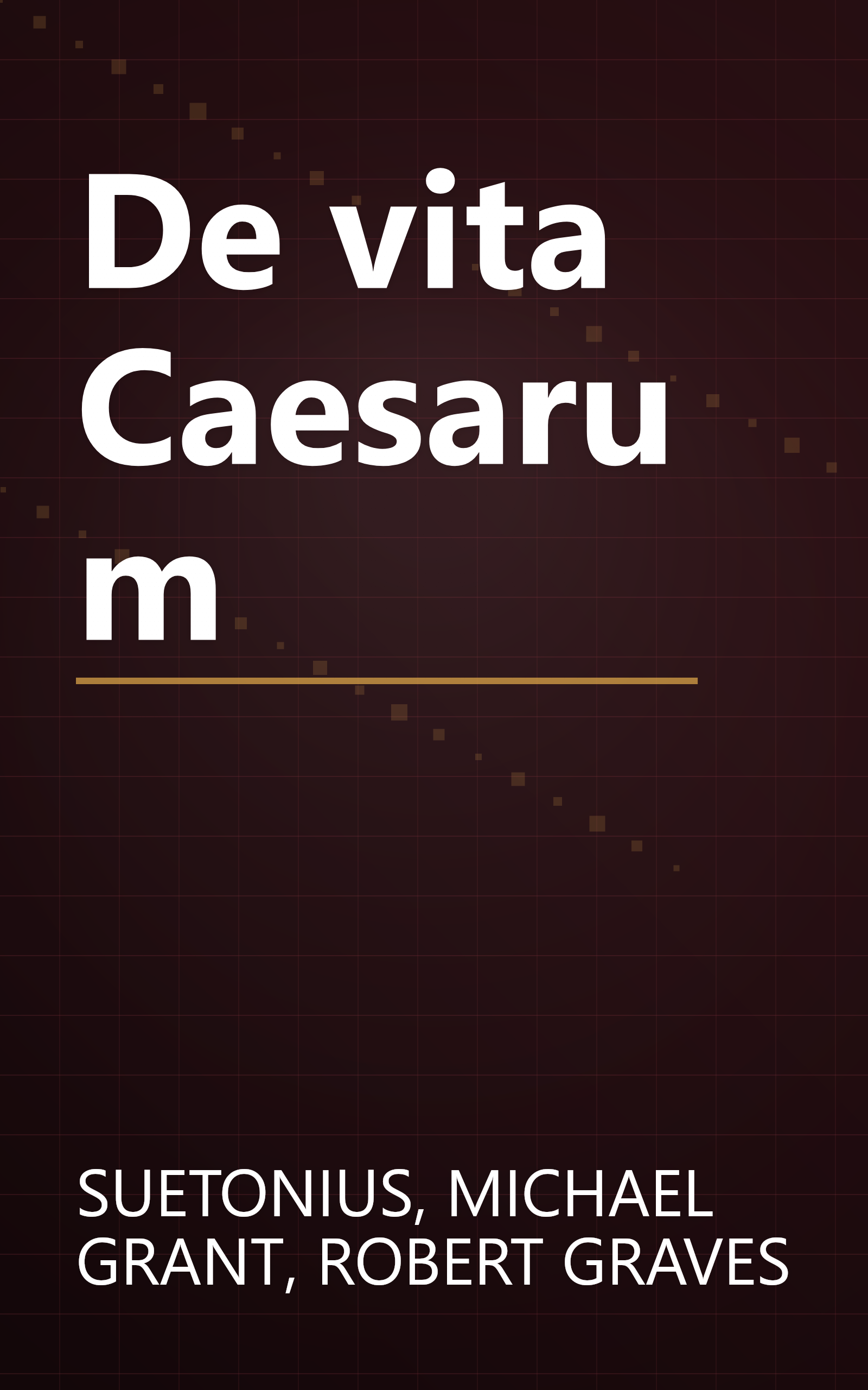 De vita Caesarum book cover