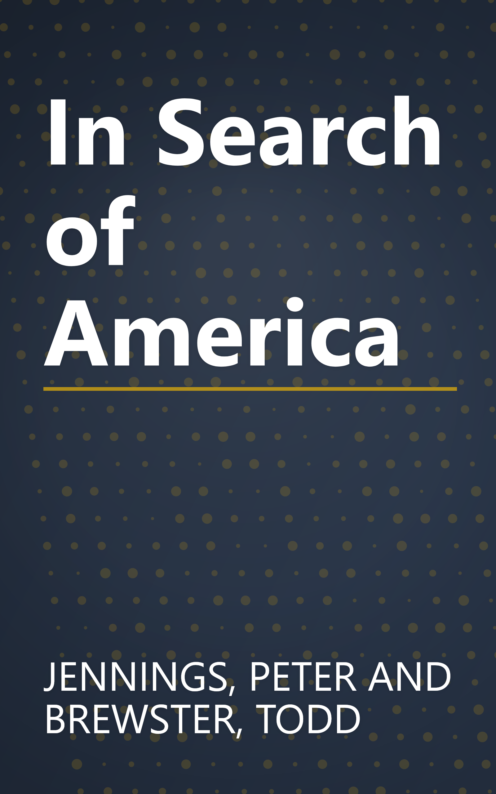 In Search of America book cover