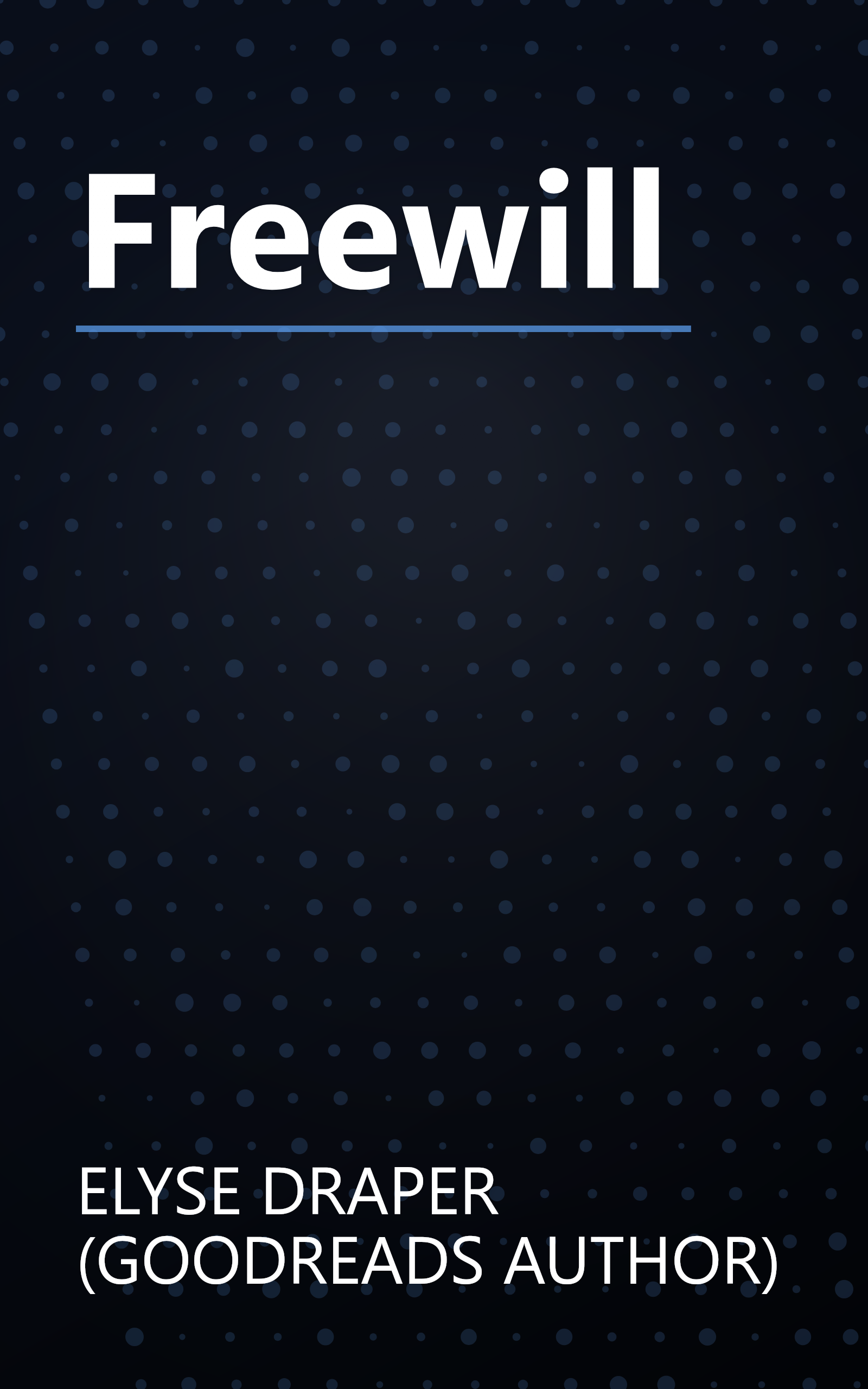 Freewill book cover