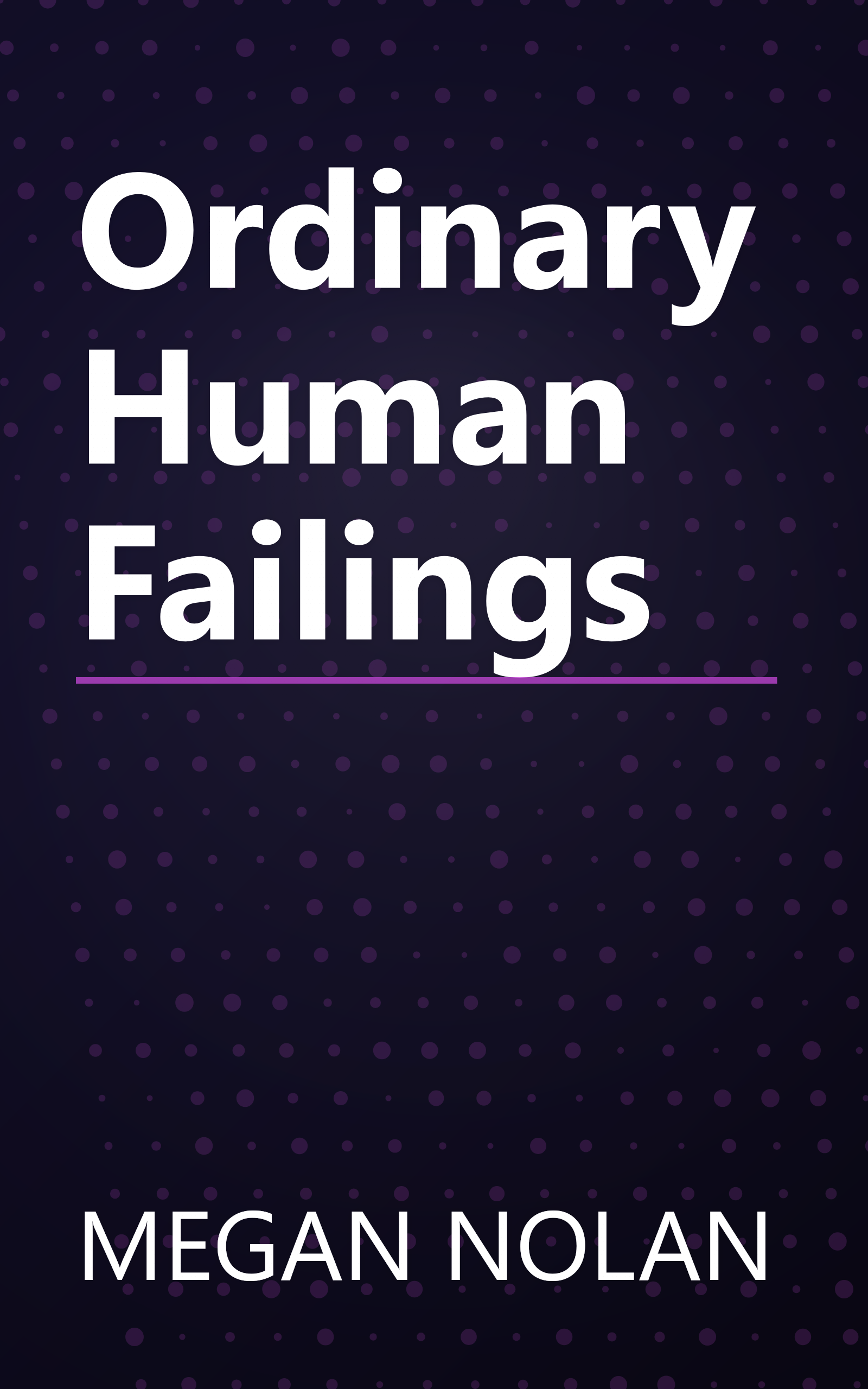 Ordinary Human Failings book cover
