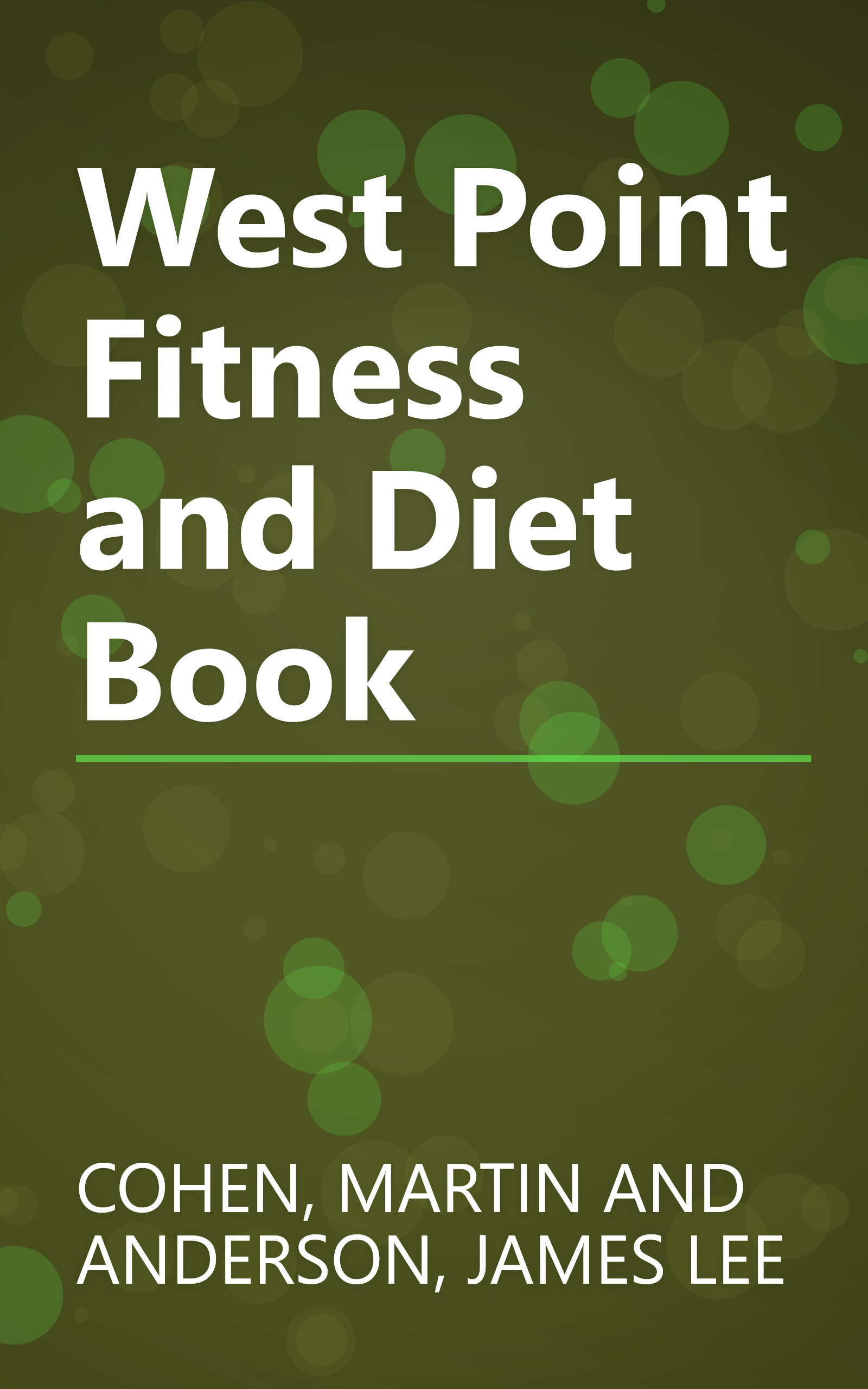 West Point Fitness and Diet Book book cover