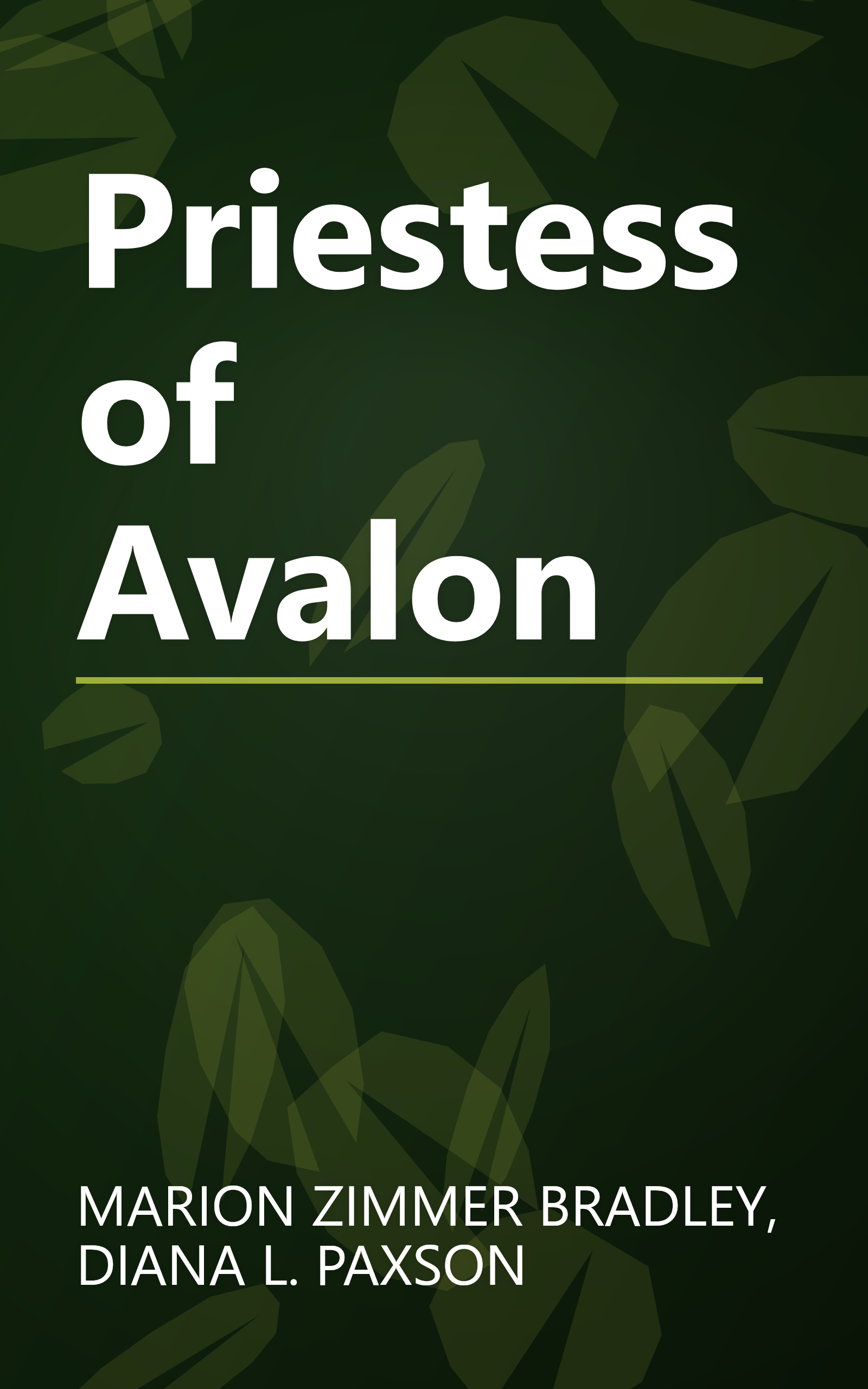 Priestess of Avalon book cover