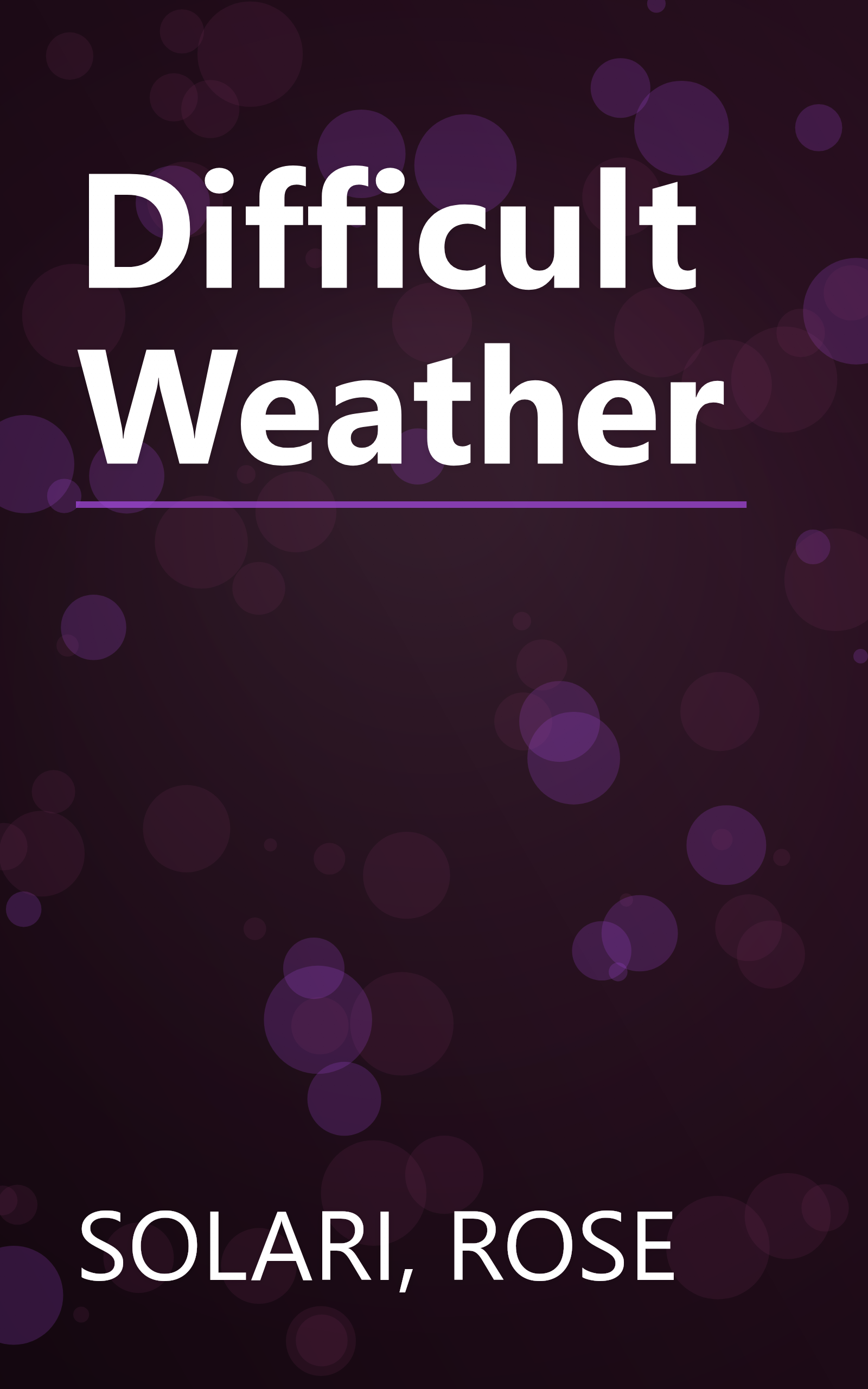 Difficult Weather book cover